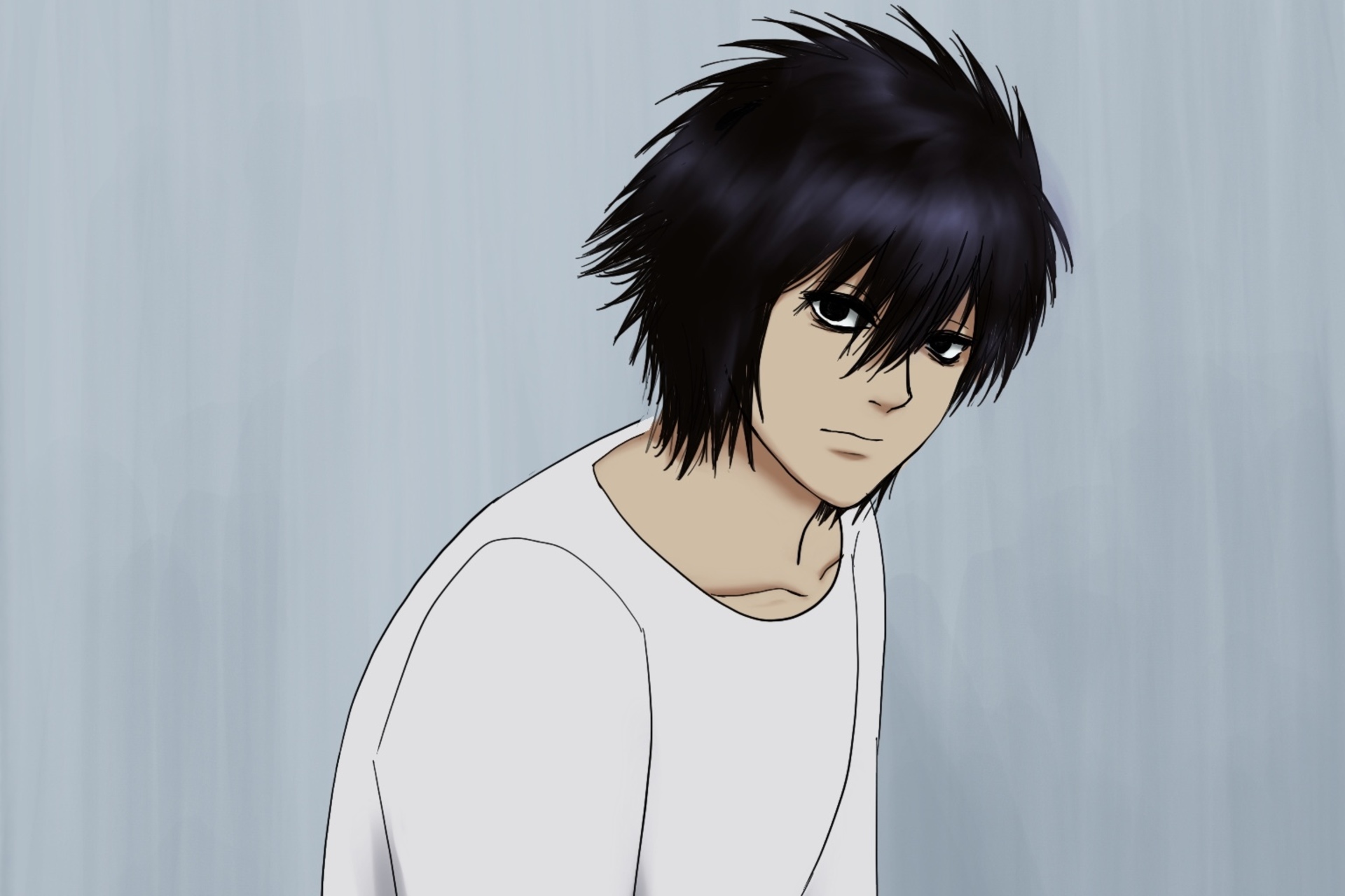 Download L (Death Note) Anime Death Note HD Wallpaper