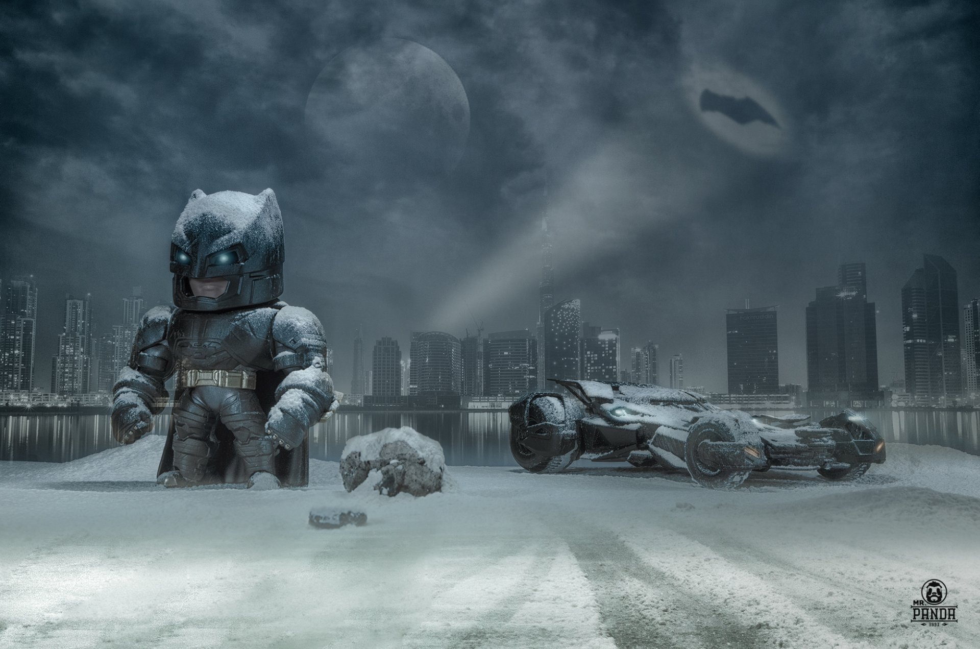 Download Batmobile DC Comics Comic Batman HD Wallpaper by Jorge Alejandro