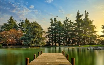 Download Pier Photography Lake PFP