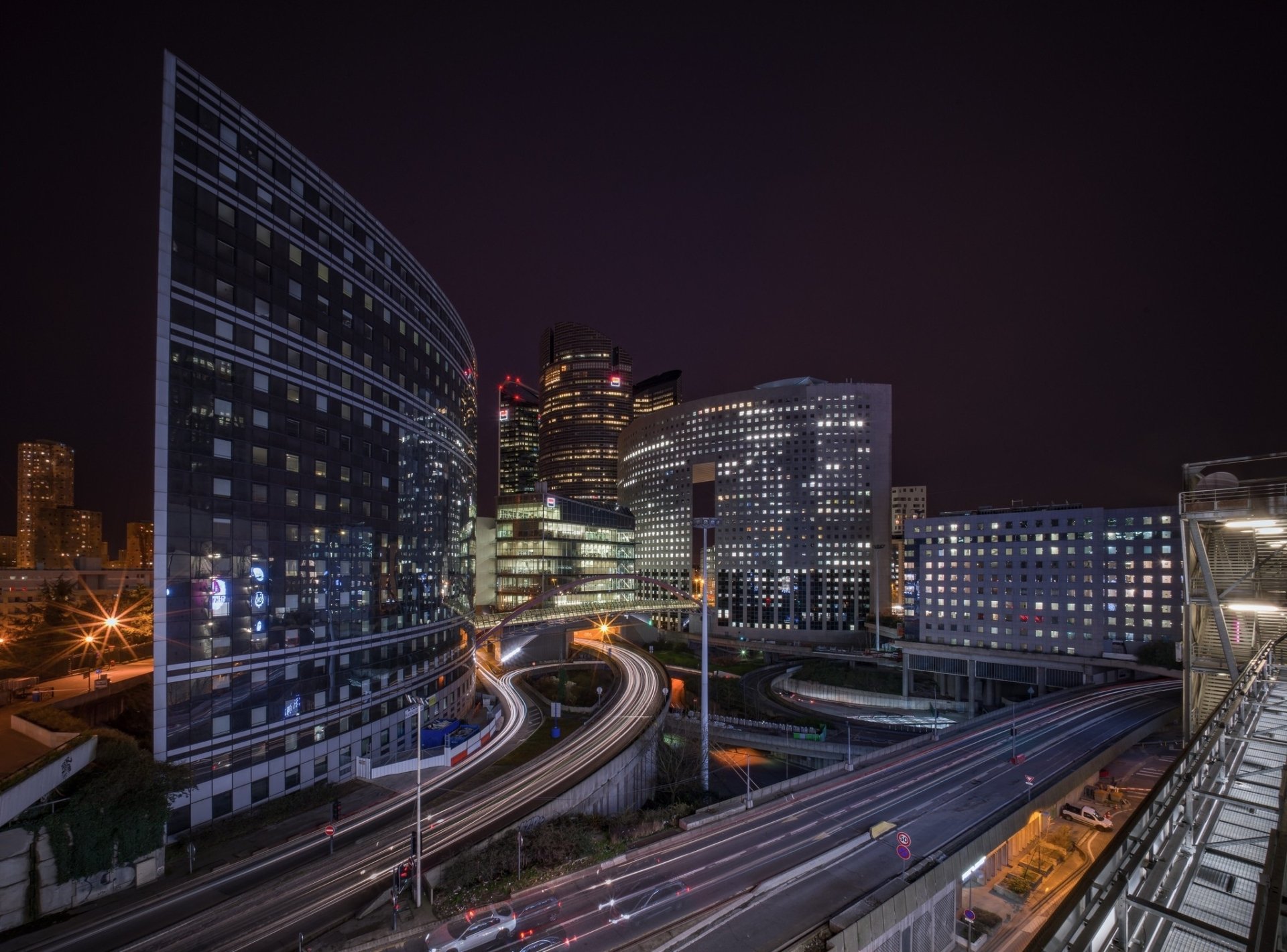 Download La Défense France Building Time Lapse Freeway Man Made Paris ...