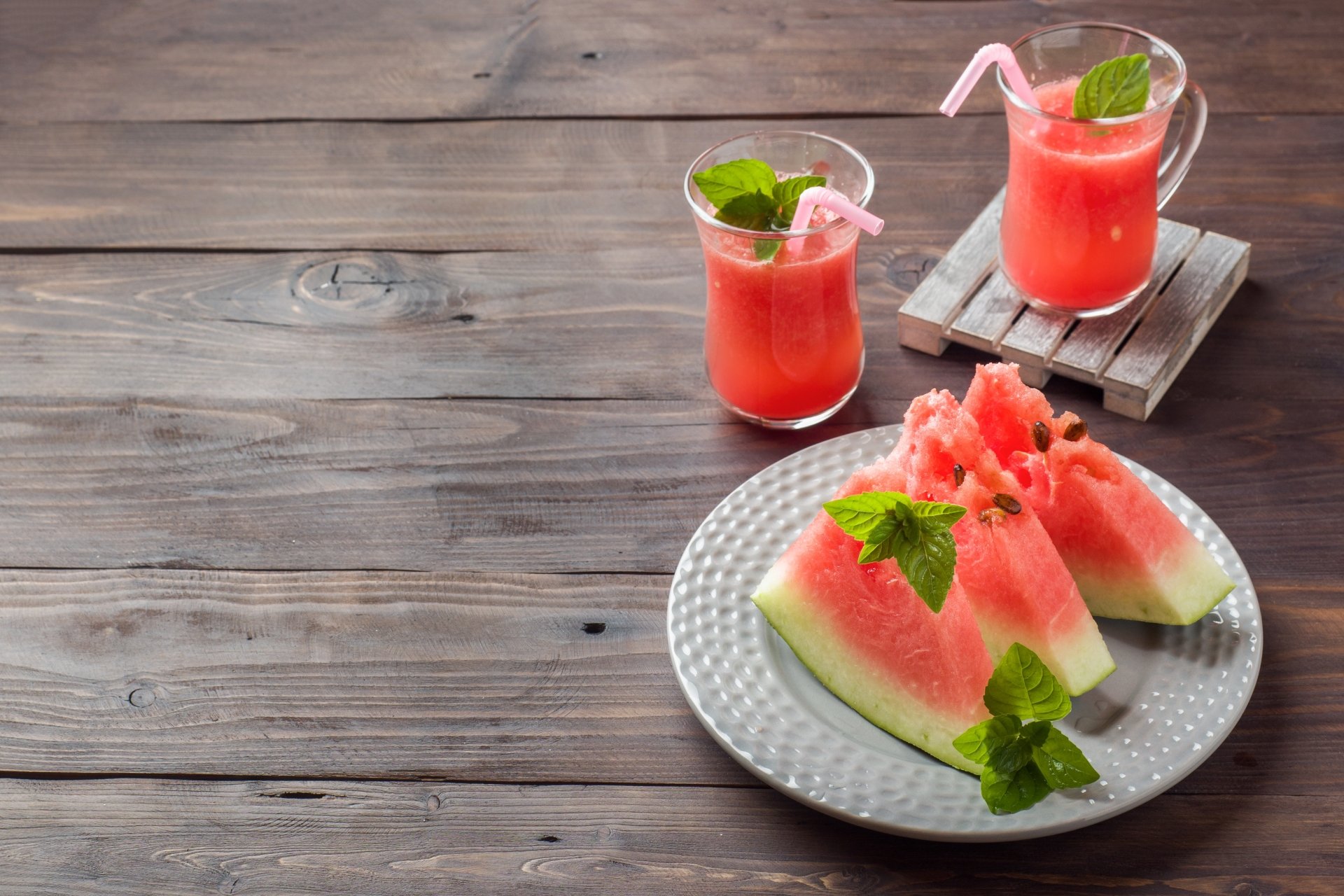 Download Still Life Drink Fruit Juice Food Watermelon 4k Ultra HD Wallpaper