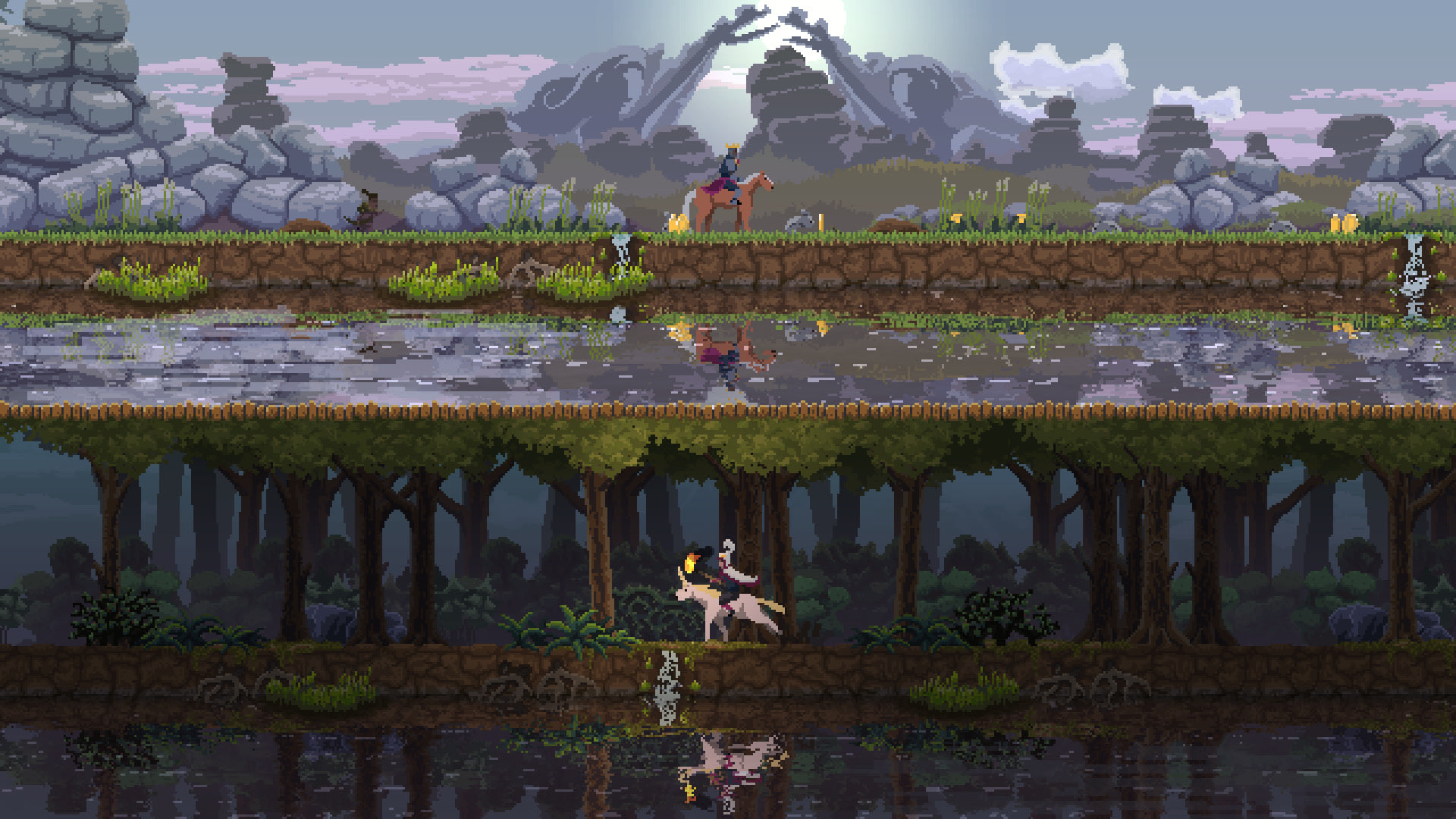 Download Video Game Kingdom: Two Crowns HD Wallpaper