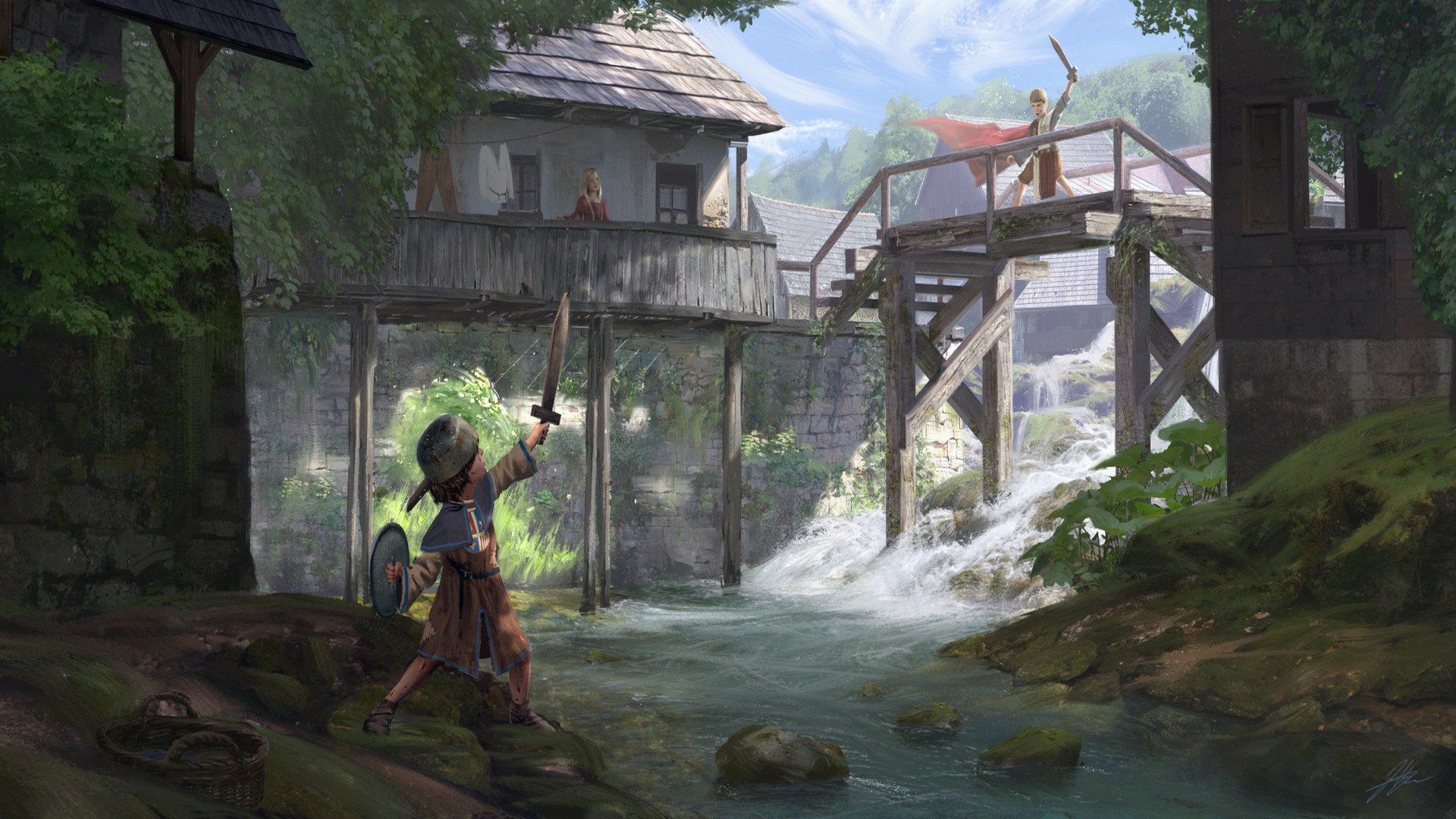 Download Fantasy Child HD Wallpaper by Jonas Hassibi