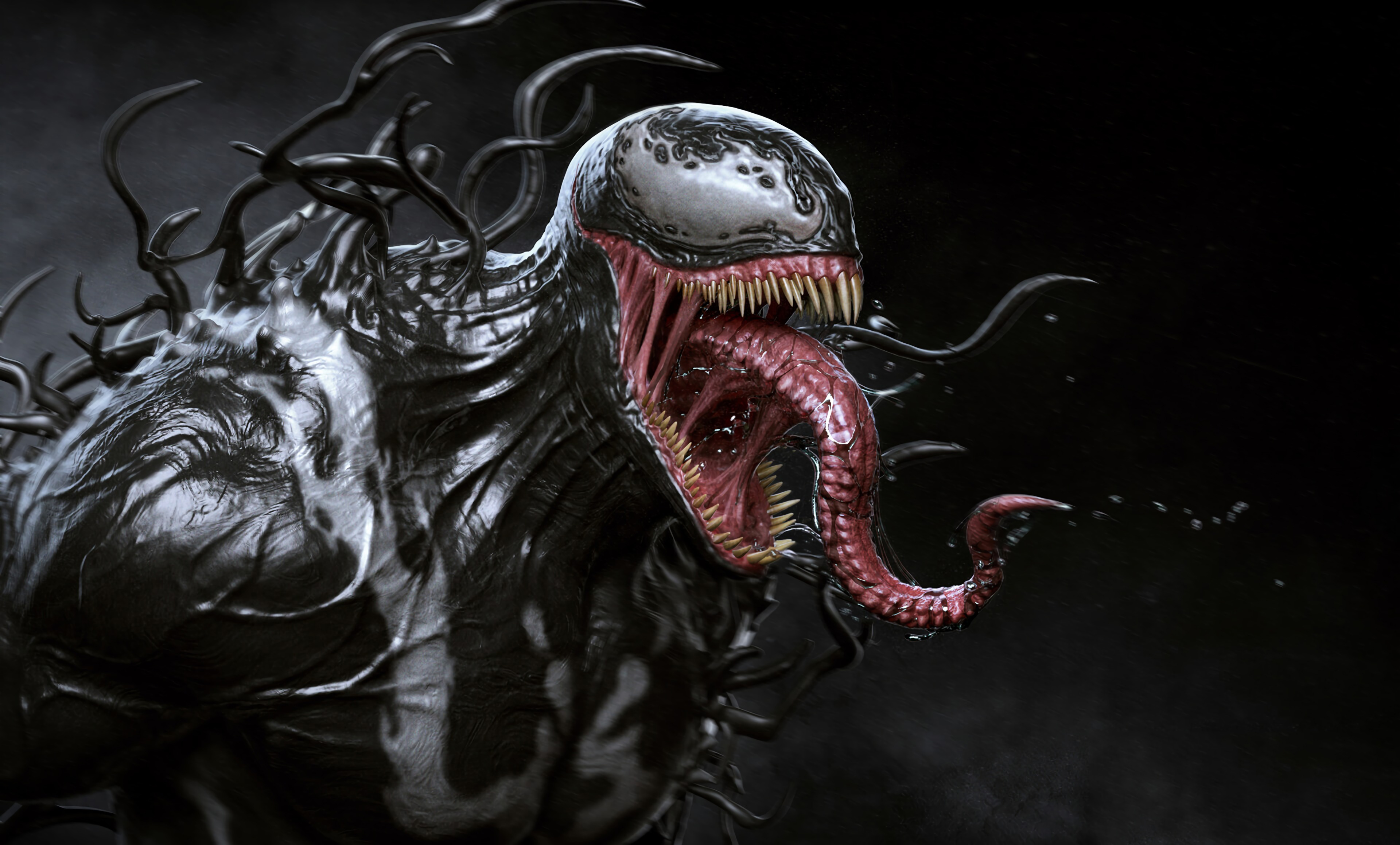 Download Comic Venom 4k Ultra HD Wallpaper