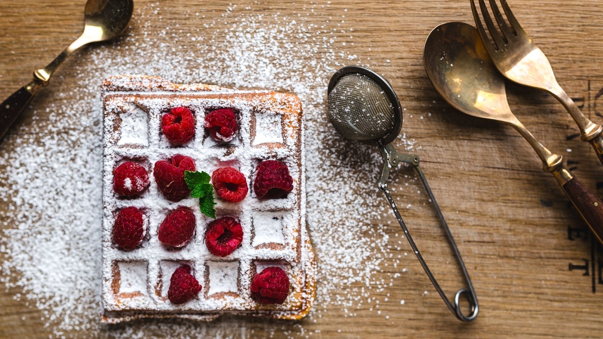 Download Still Life Berry Fruit Raspberry Food Waffle 4k Ultra HD ...