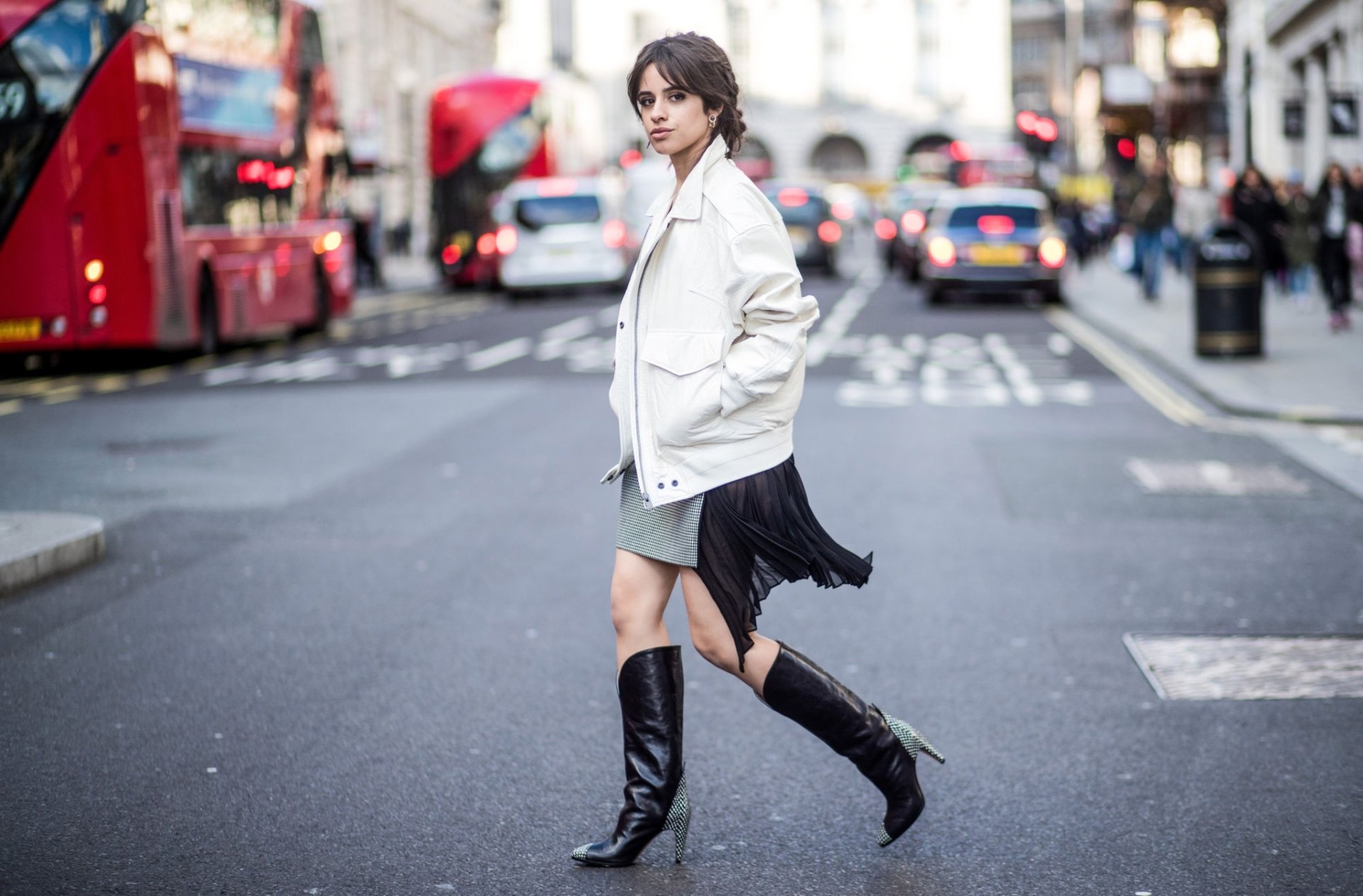 Download Brunette Black Hair American Singer Boots Music Camila Cabello ...