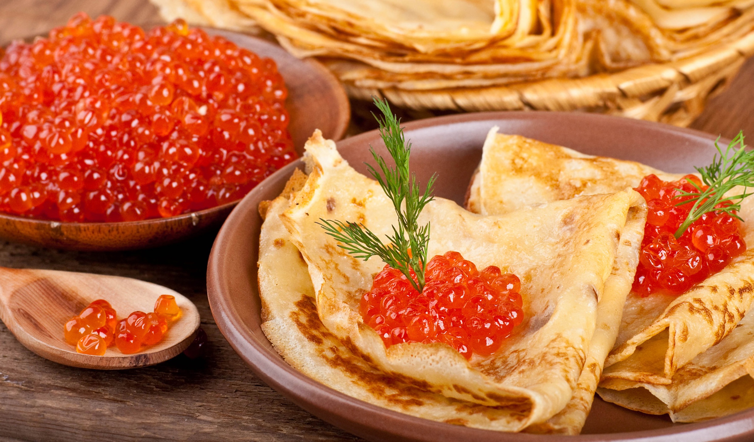 Download Crêpe Still Life Food Caviar HD Wallpaper