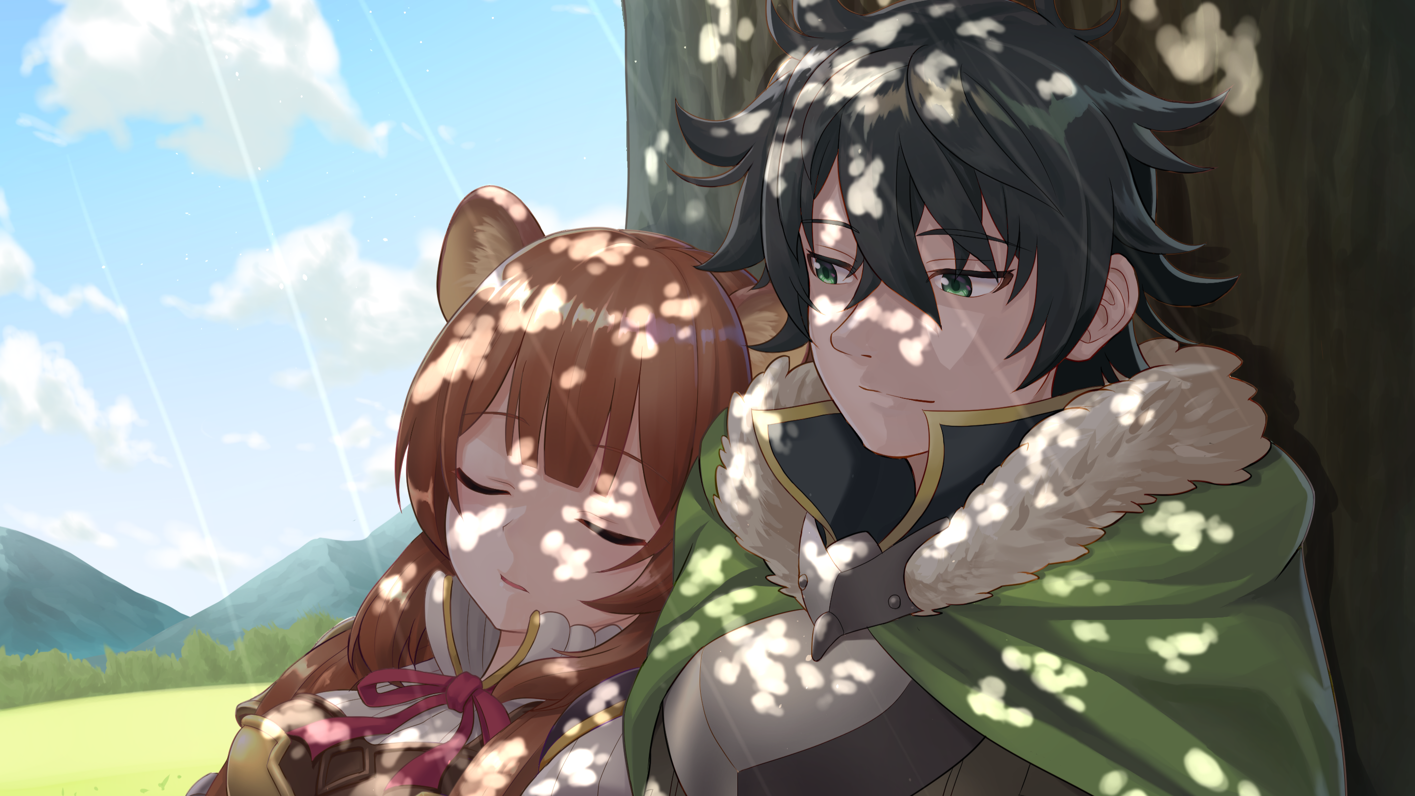 Naofumi & Raphtalia – The Rising Shield Hero HD Wallpaper Moments