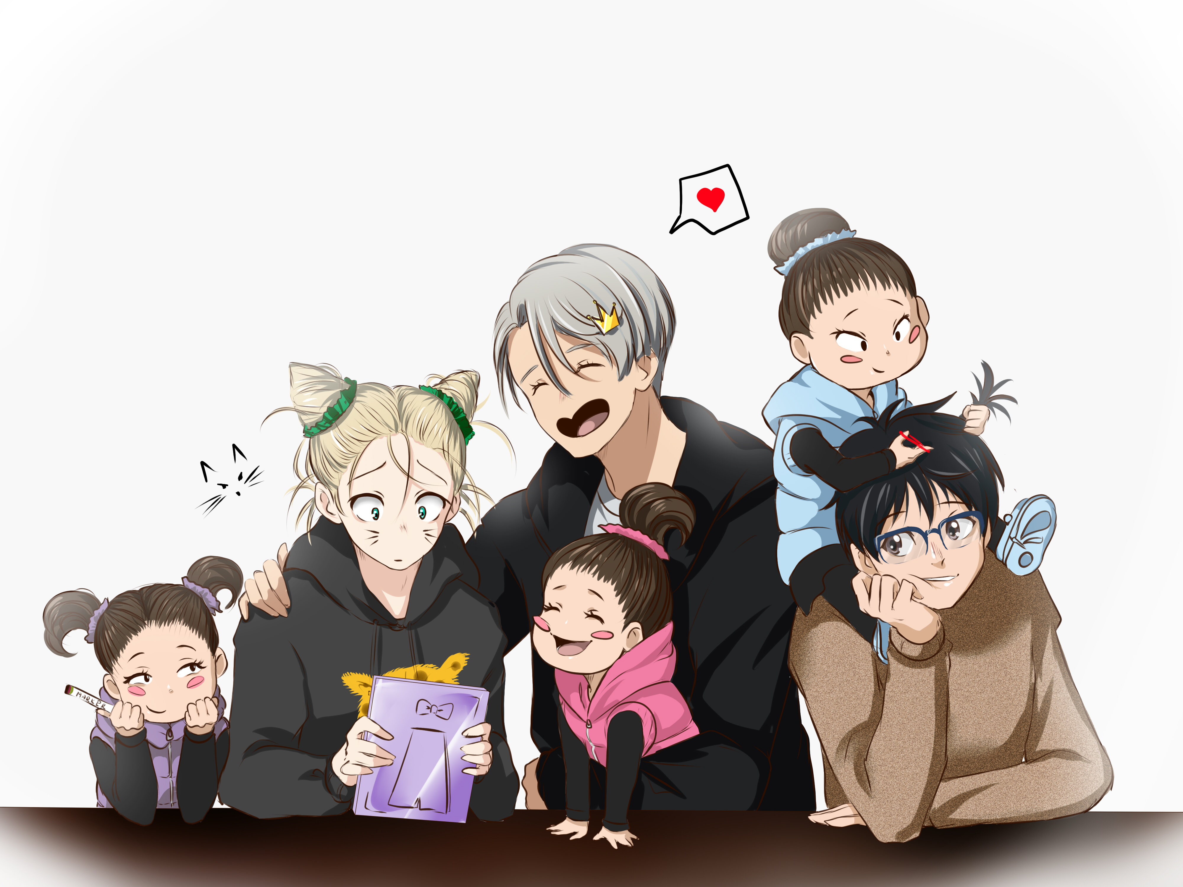 Download Anime Yuri!!! On ICE 4k Ultra HD Wallpaper by Miss0lesya