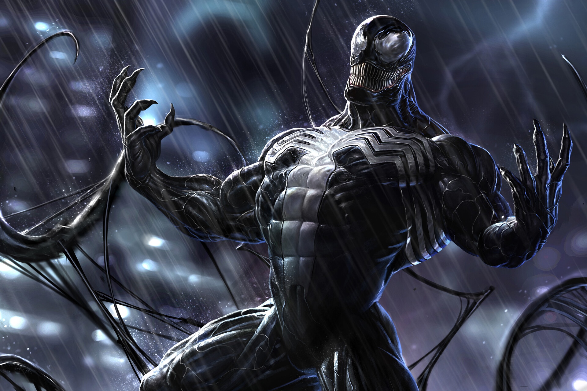 Download Comic Venom HD Wallpaper by Alex Malveda