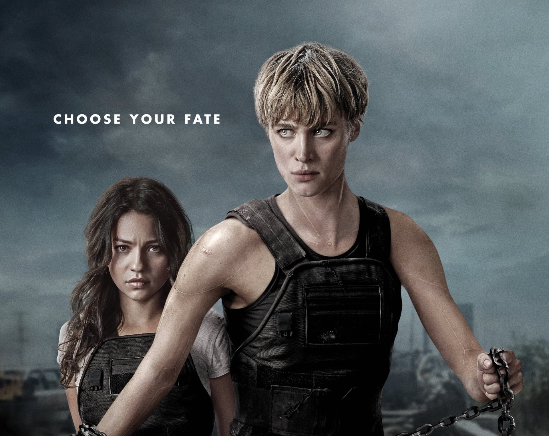 Download Grace (Terminator) Natalia Reyes Mackenzie Davis Movie ...