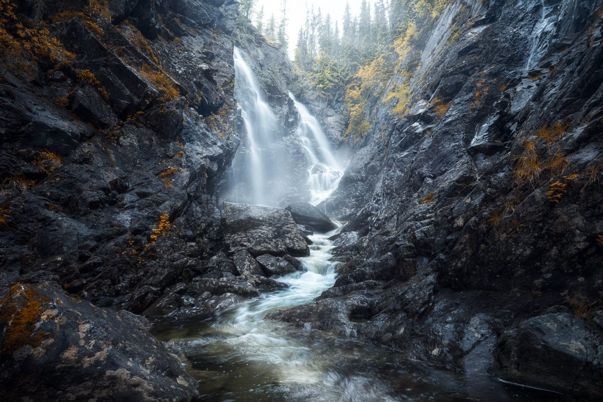 Majestic River Waterfall - HD Nature Wallpaper | 2048x1367 | Wallpaper ...