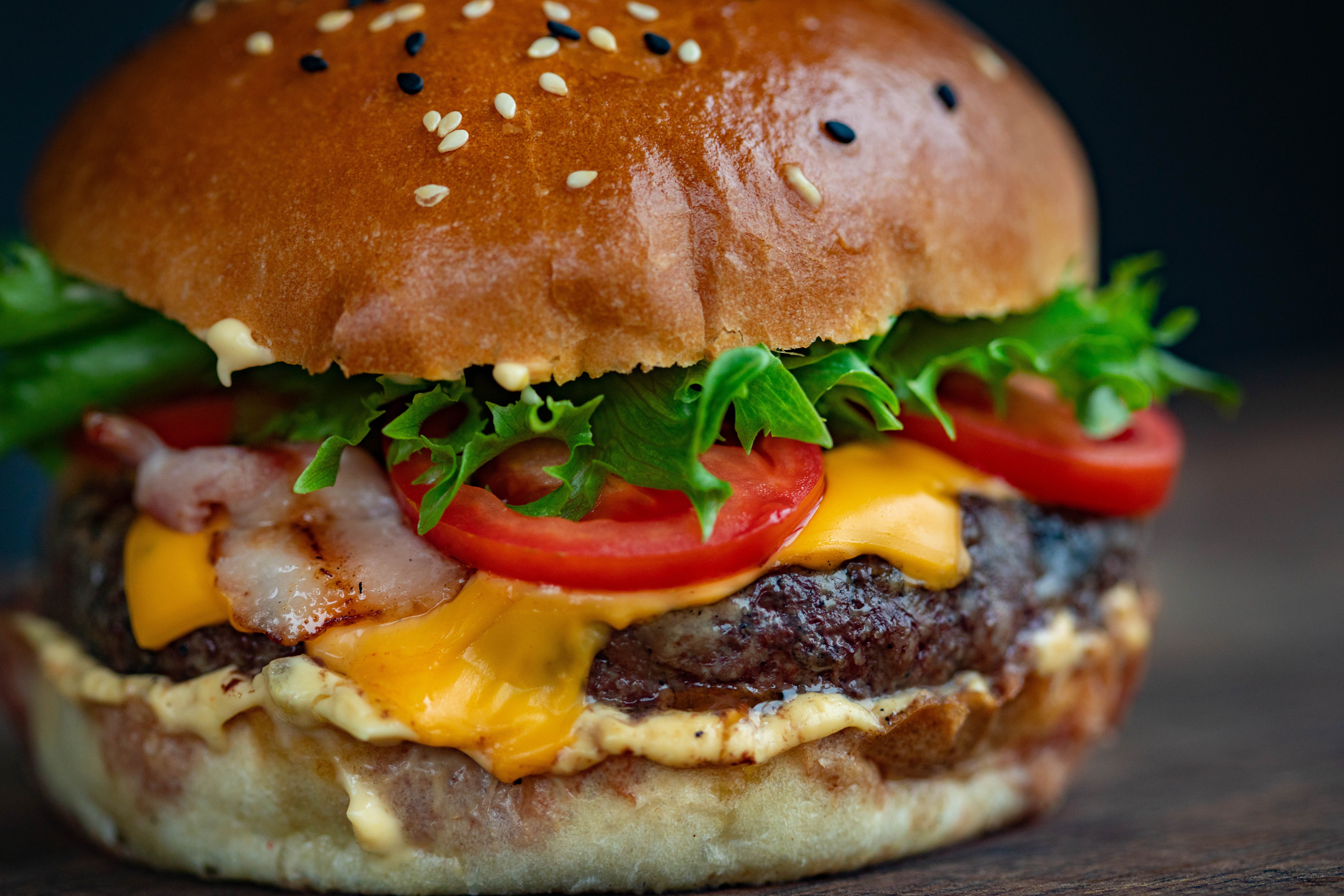 Food Burger 4k Ultra HD Wallpaper