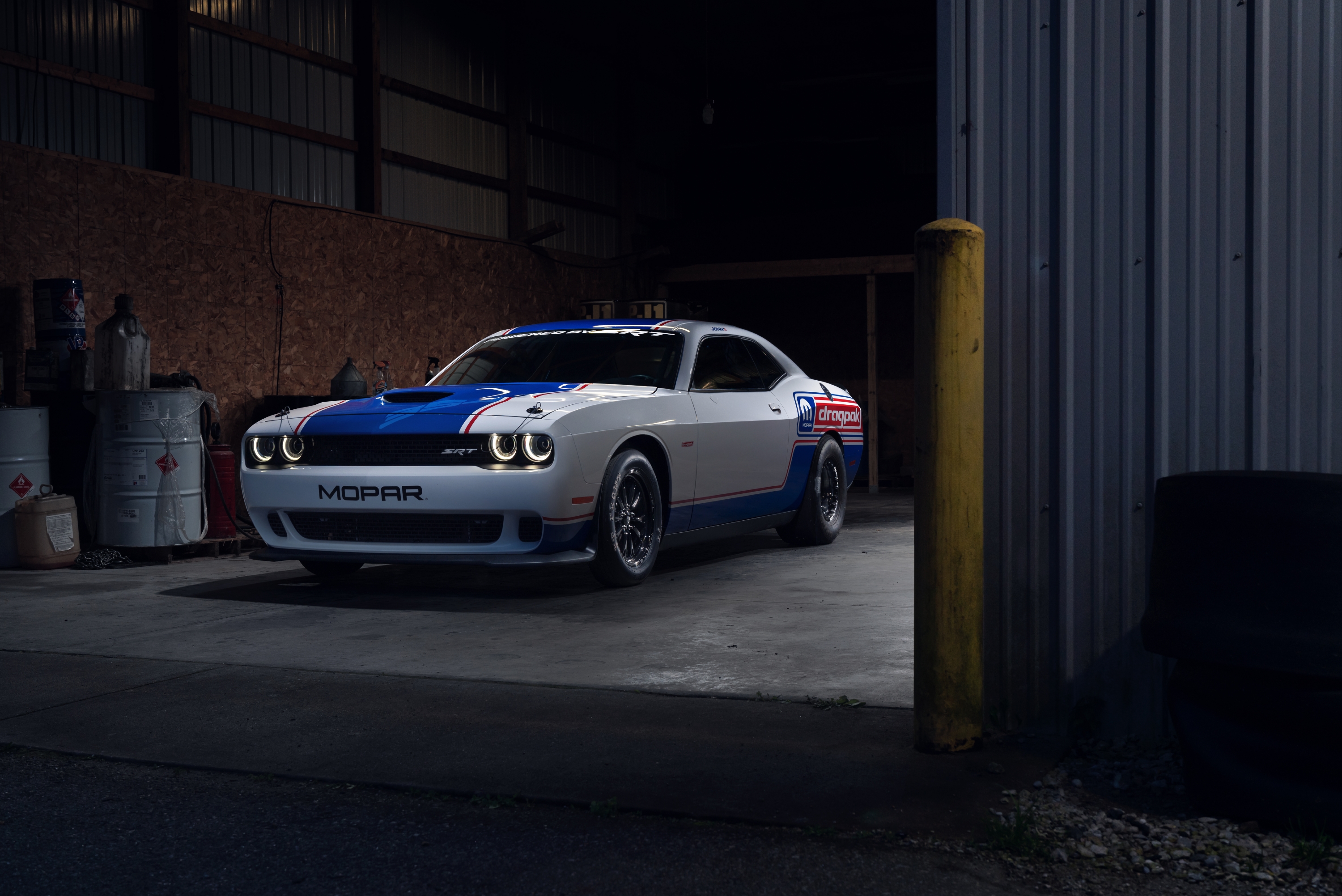 Dodge Challenger Mopar Drag Pak HD Wallpaper