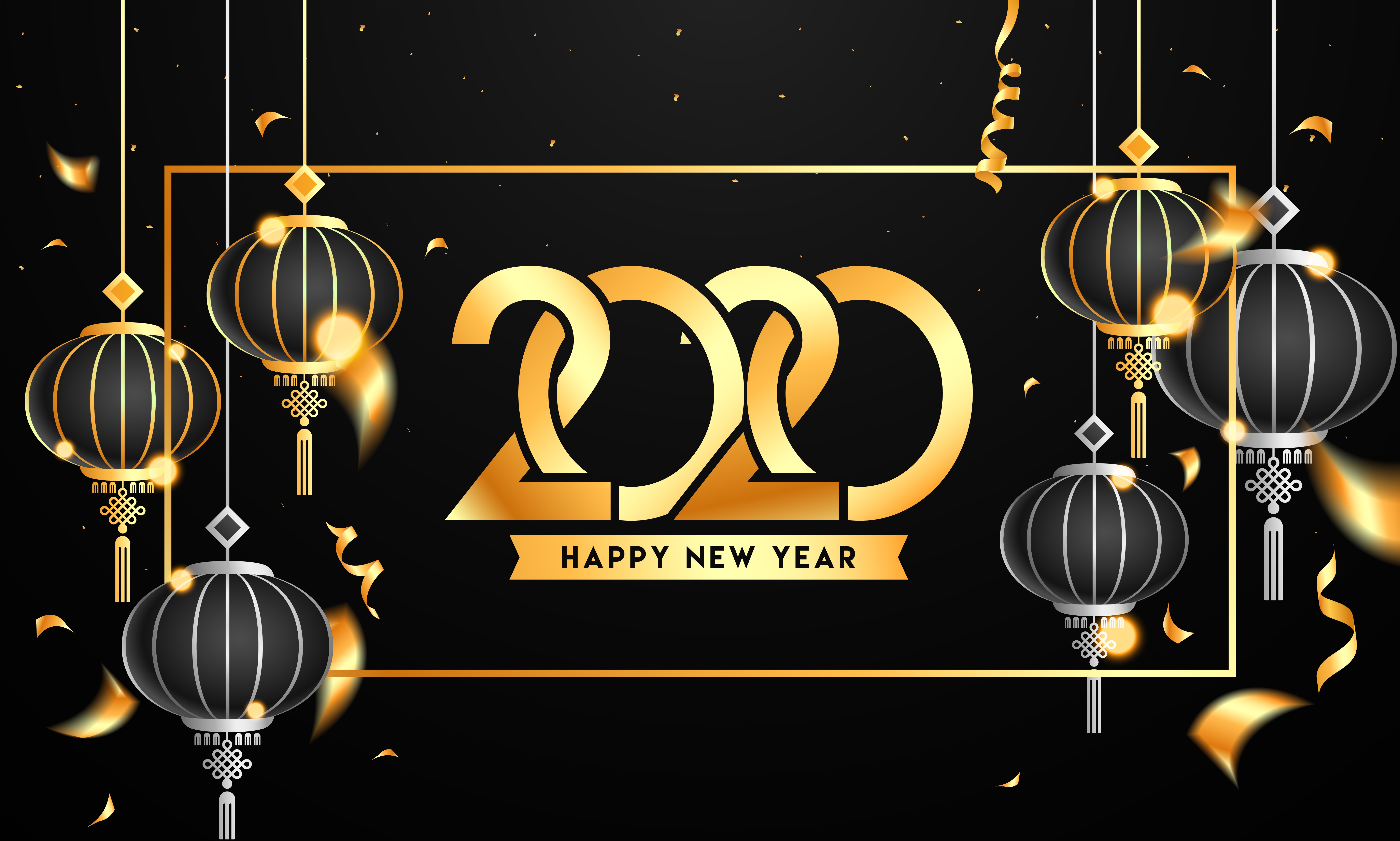 New Year 2020 4k Ultra HD Wallpaper