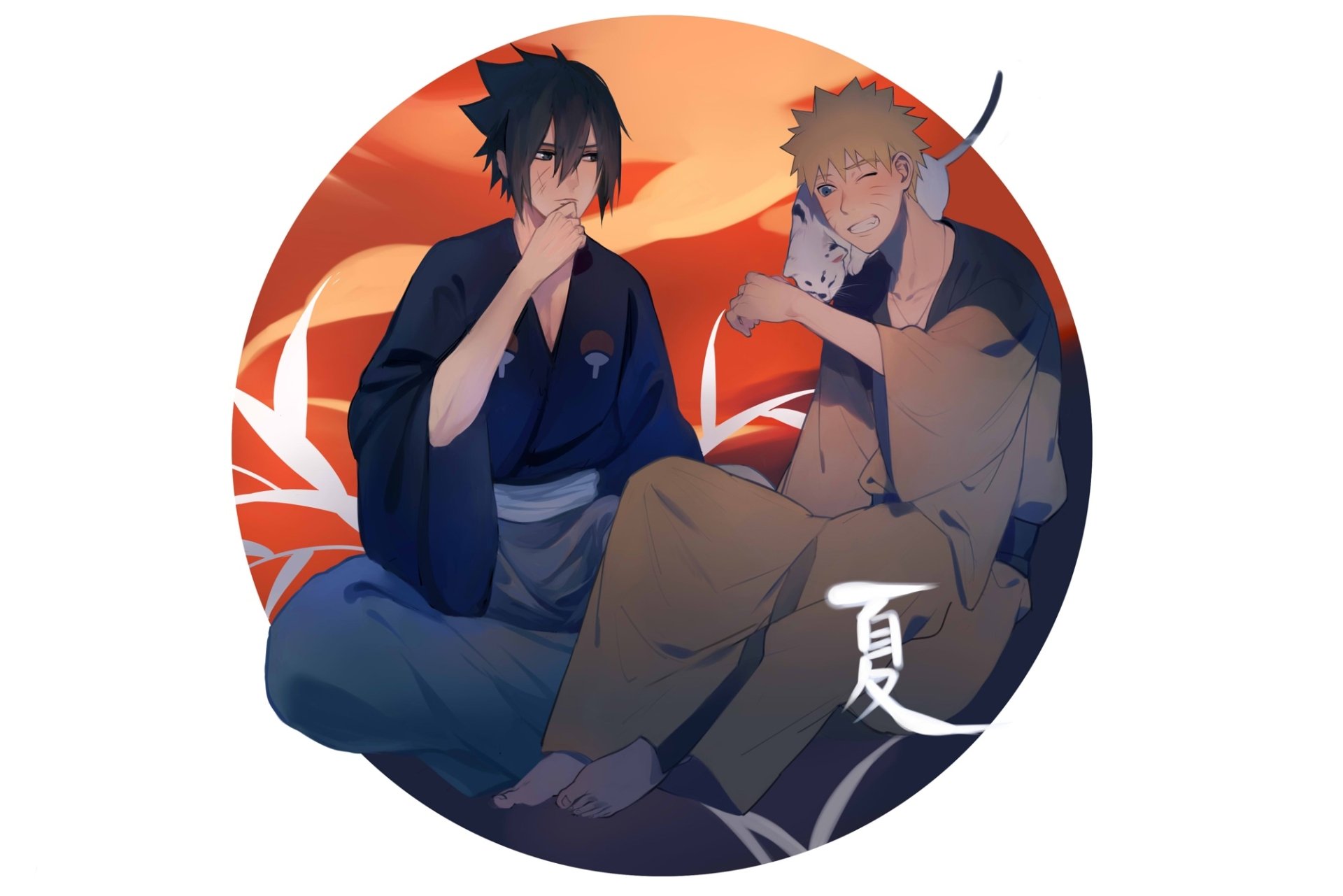 Download Cat Sasuke Uchiha Naruto Uzumaki Anime Naruto Anime Cat Naruto ...