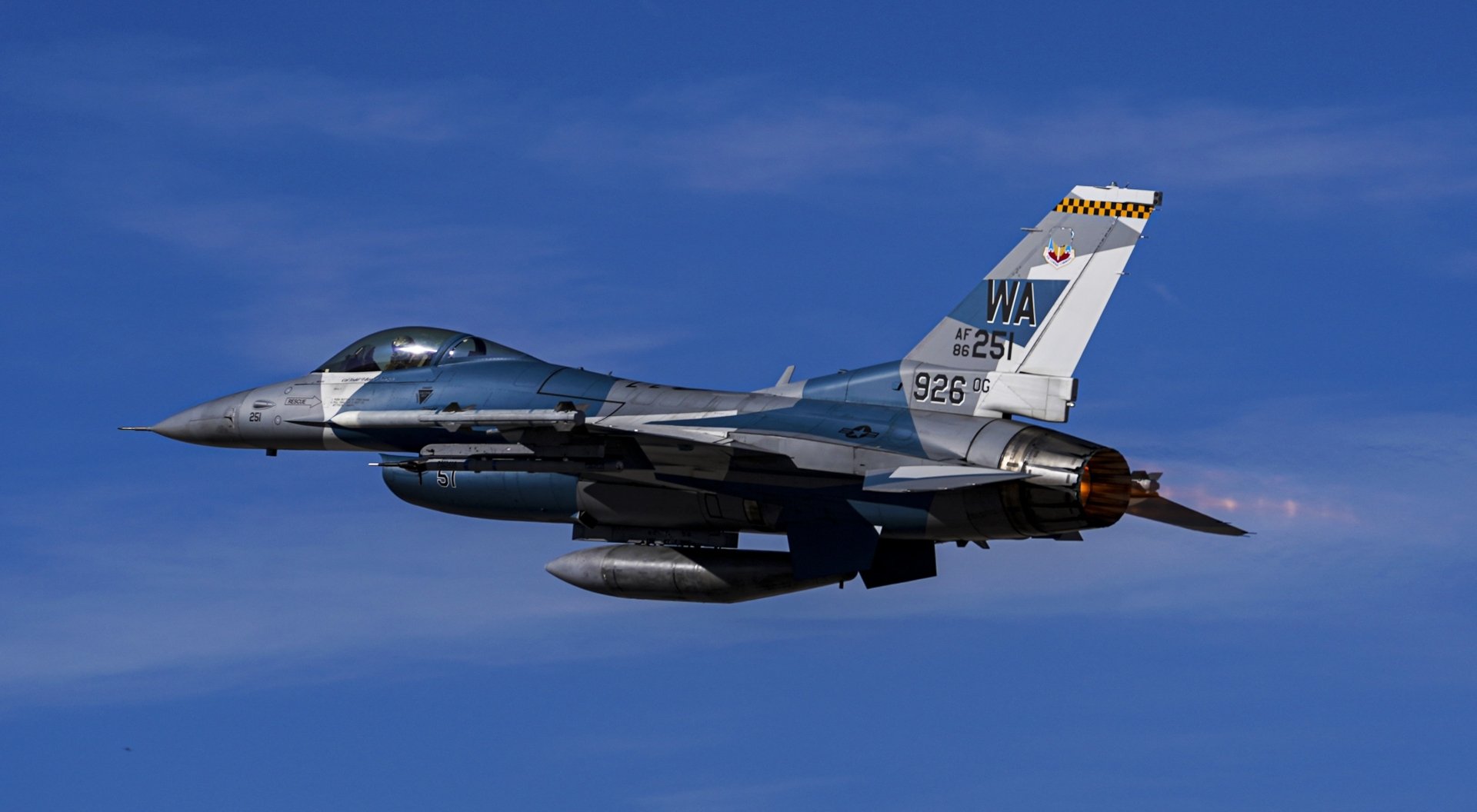 Download Warplane Aircraft Jet Fighter Military General Dynamics F-16 Fighting Falcon HD Wallpaper