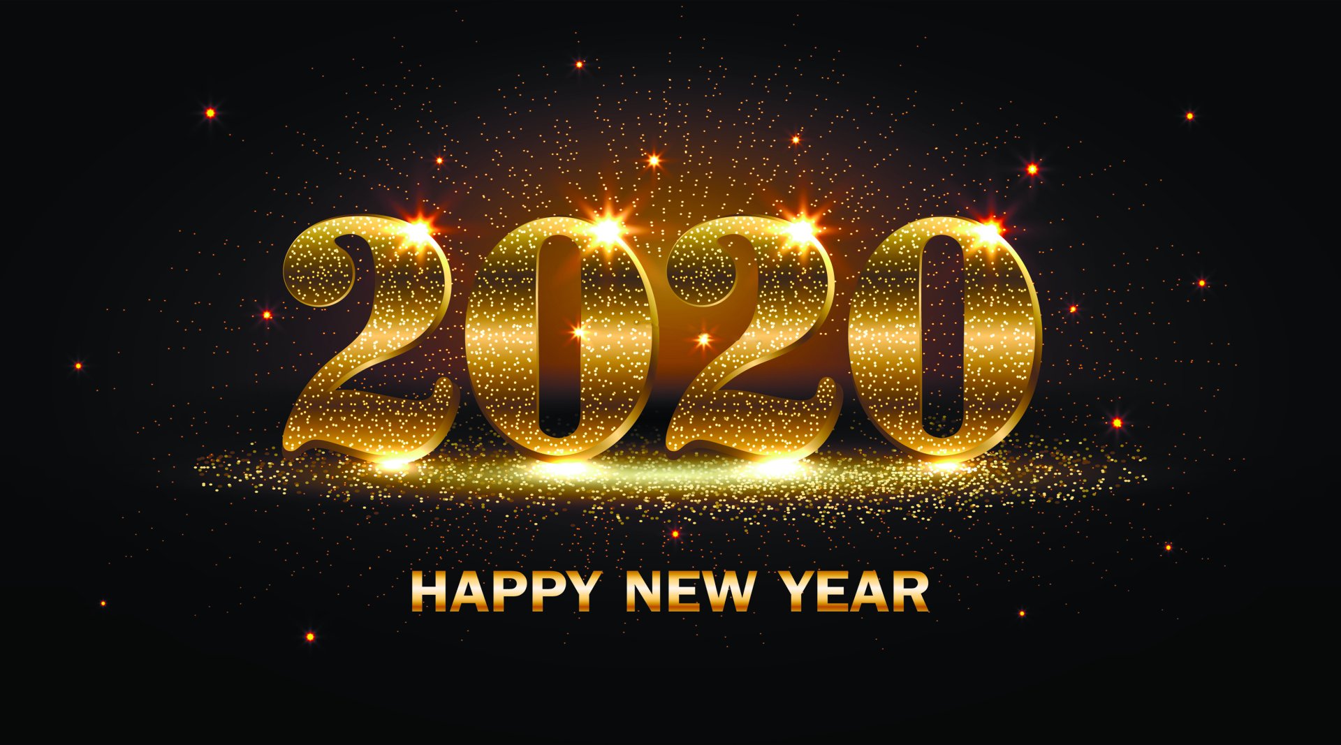 Download Happy New Year New Year Holiday New Year 2020 HD Wallpaper