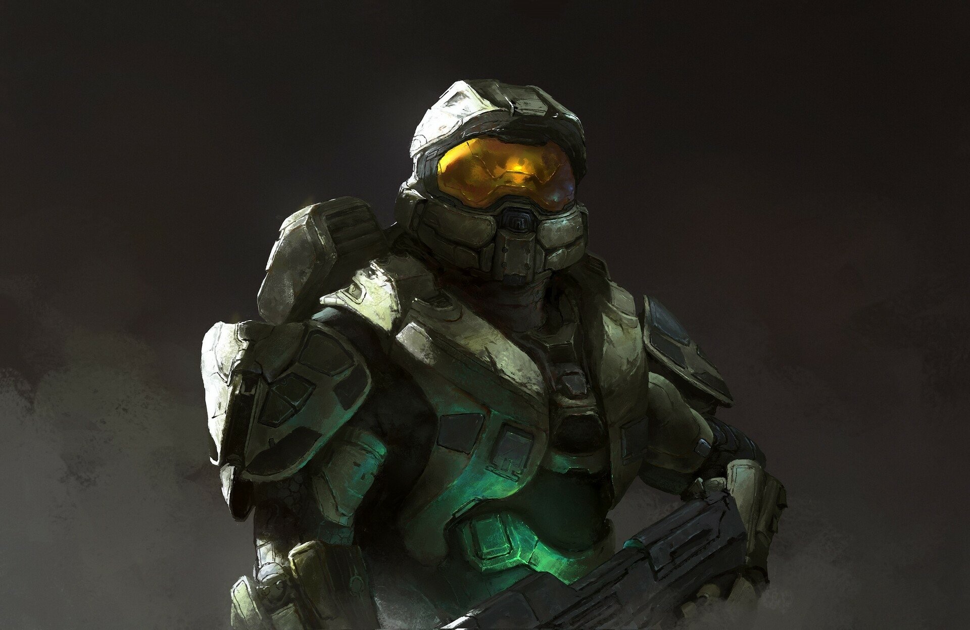 Download Master Chief Video Game Halo HD Wallpaper by Grace Hoo