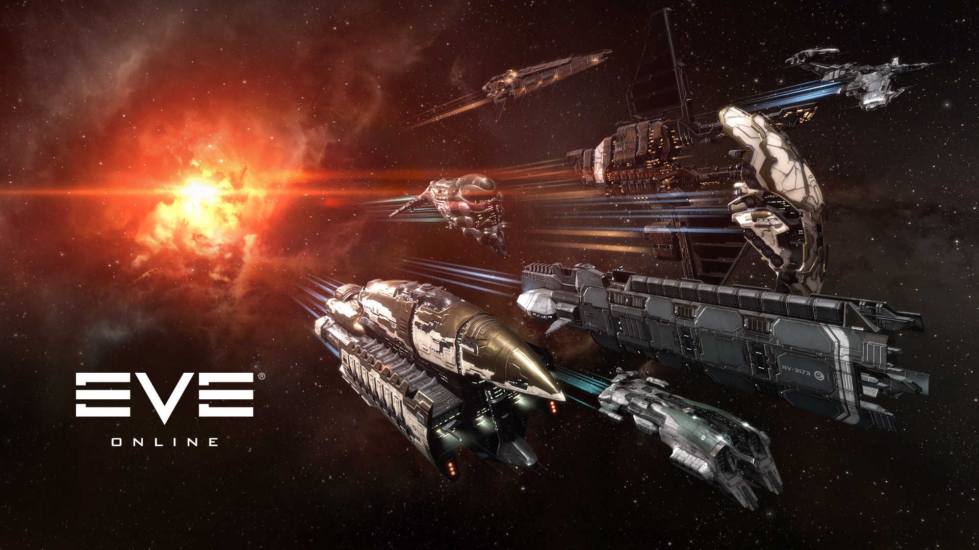 Download Spaceship Space Video Game EVE Online HD Wallpaper
