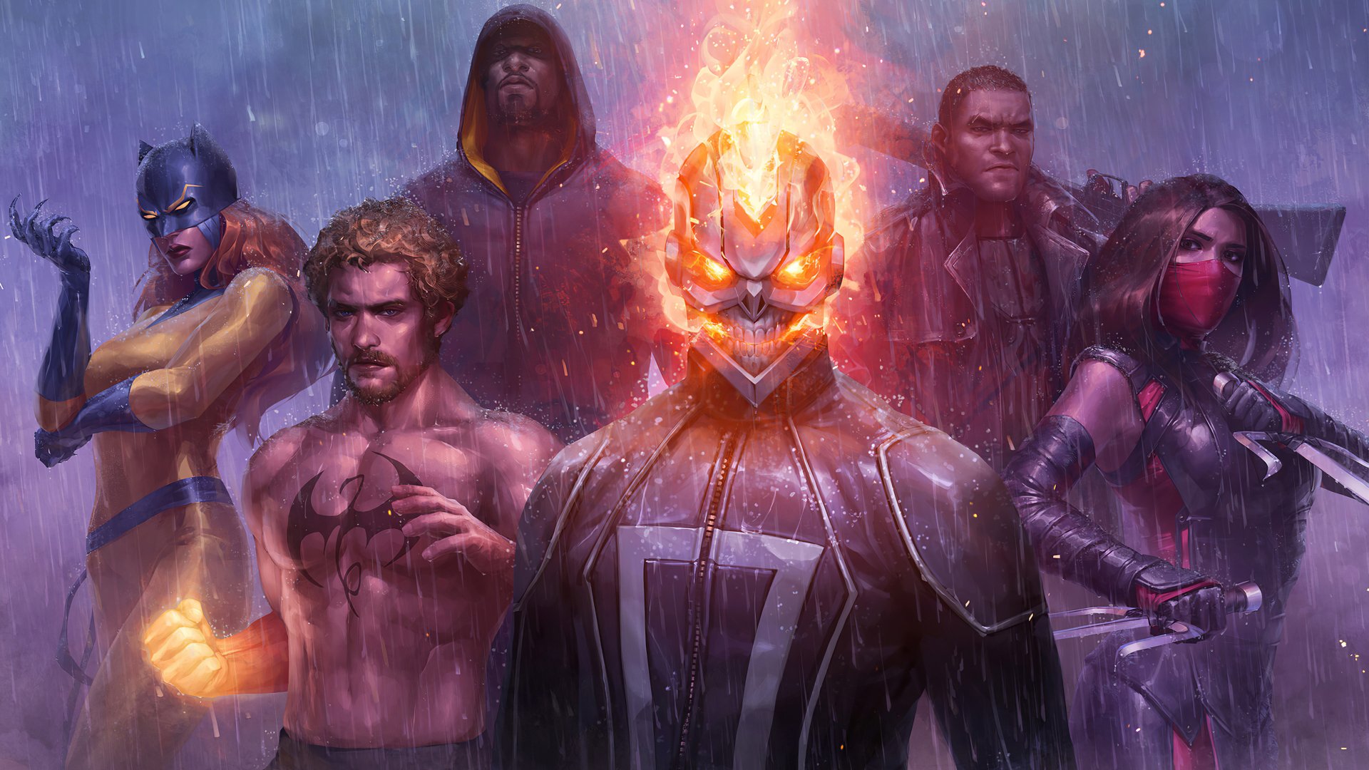Marvel: Future Fight Heroes Unite – Hellcat, Ghost Rider, Iron Fist ...