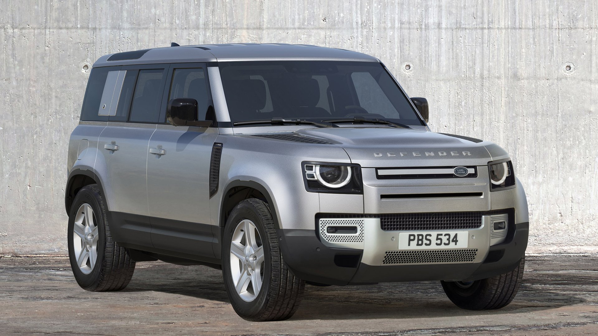 Download Silver Car SUV Car Land Rover Vehicle Land Rover Defender HD ...
