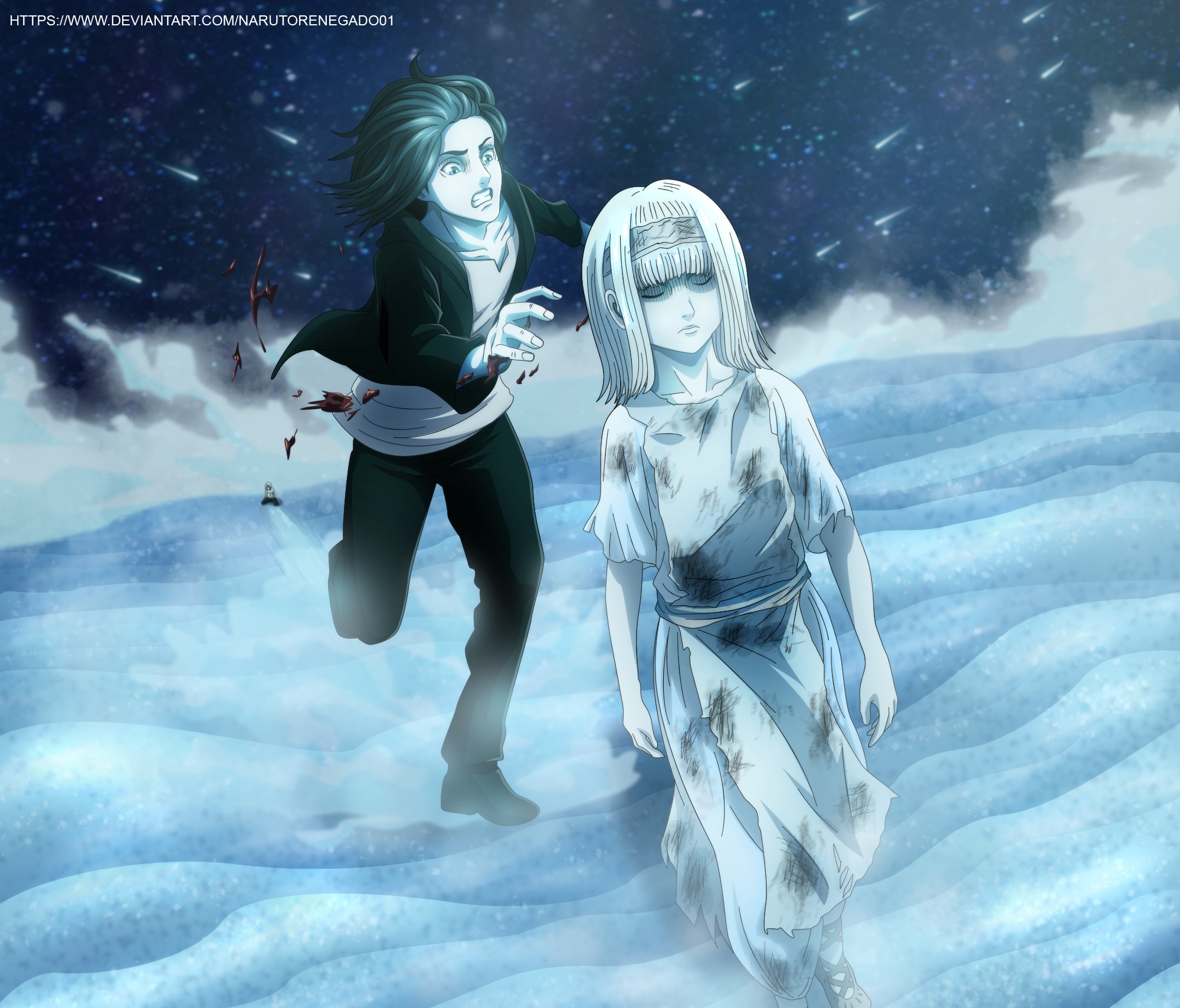 Attack on Titan HD Anime Wallpaper – Haunted Frozen Moment by ...