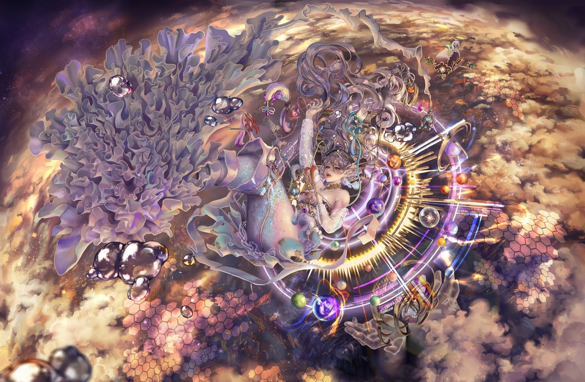 Enchanted Mermaid Fantasy HD Wallpaper by BANG SOM