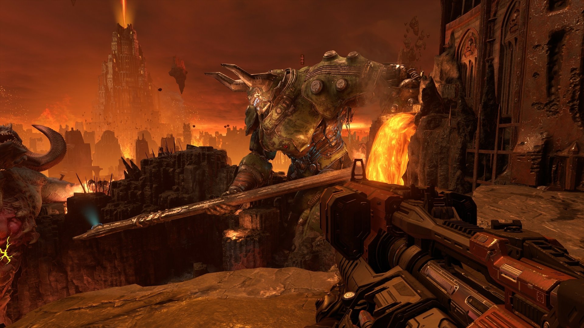 Download Doom Video Game DOOM Eternal 4k Ultra HD Wallpaper