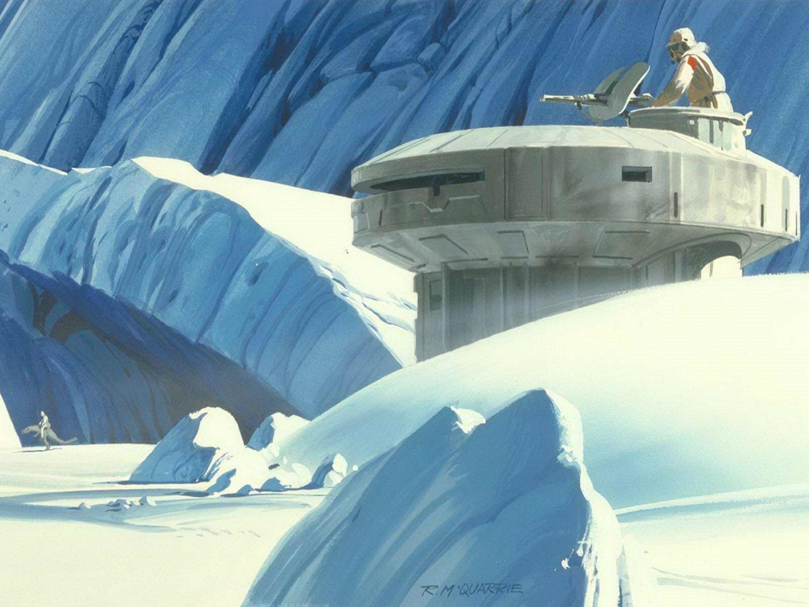 Star Wars HD: Icy Outpost in a Sci-Fi Galaxy