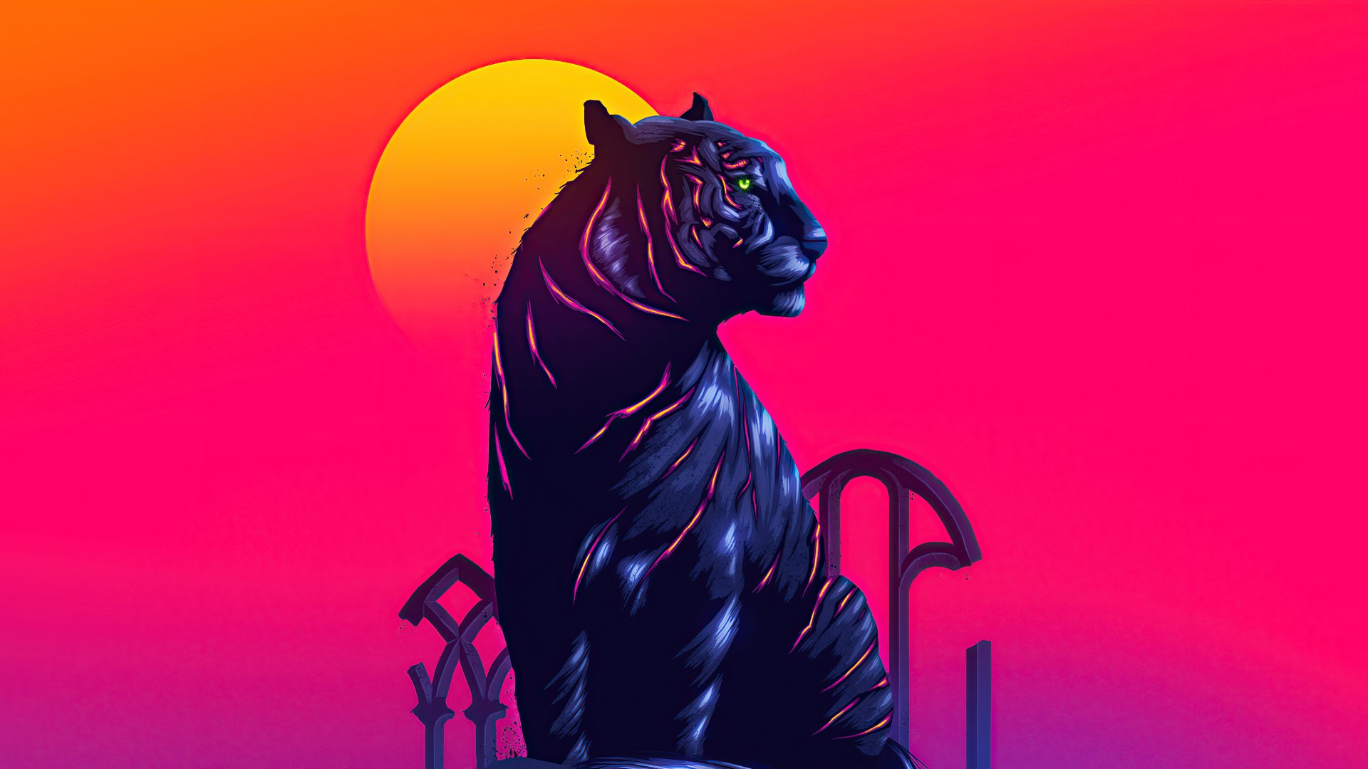 Download Fantasy Tiger 4k Ultra HD Wallpaper by Signalnoise