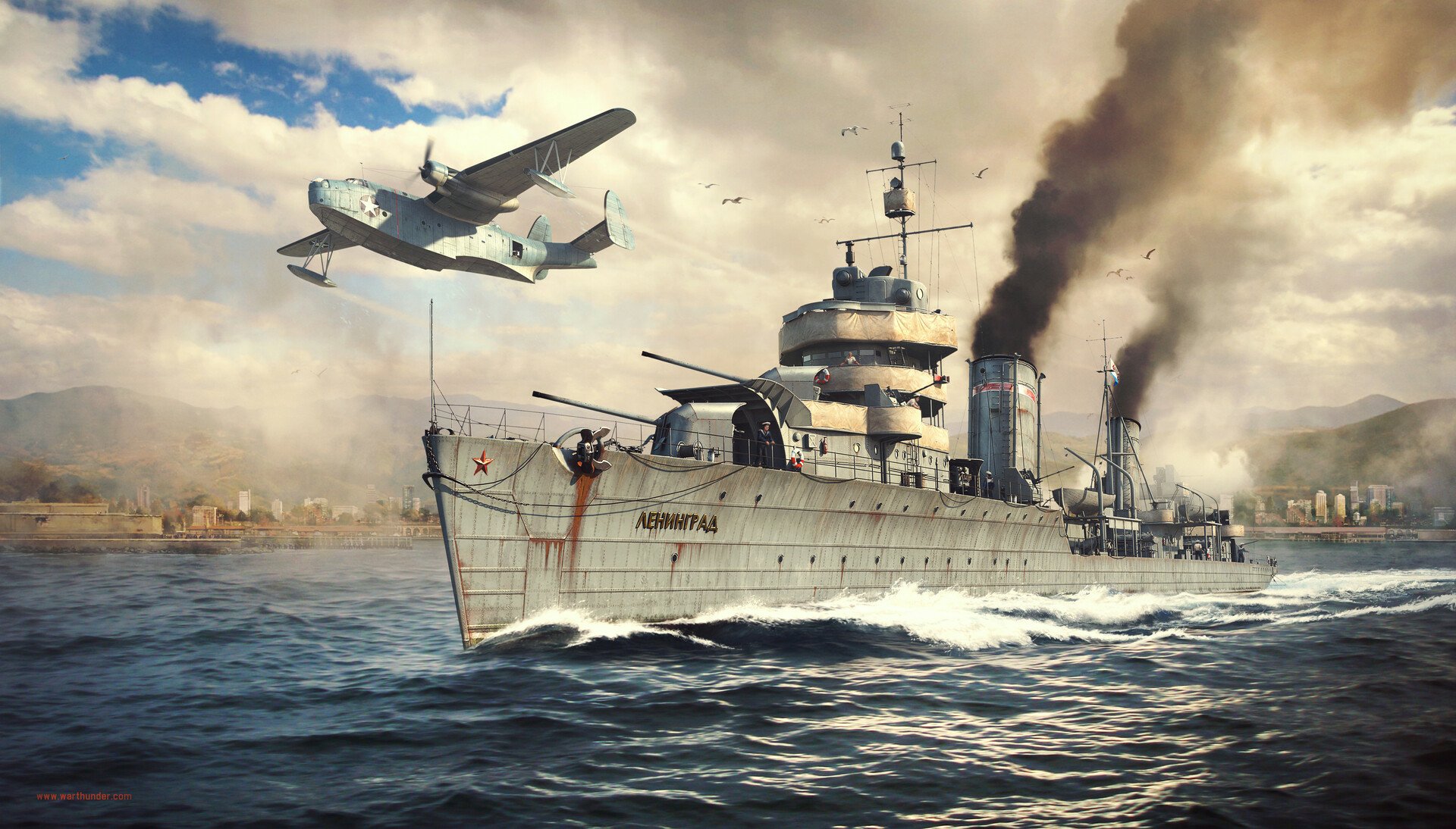 Download Warship Warplane Video Game War Thunder HD Wallpaper by Maxim ...
