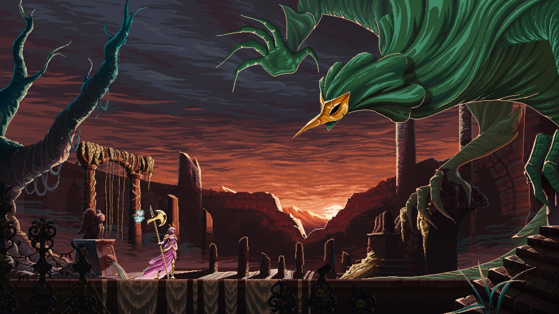 Download Video Game 9 Years Of Shadows HD Wallpaper