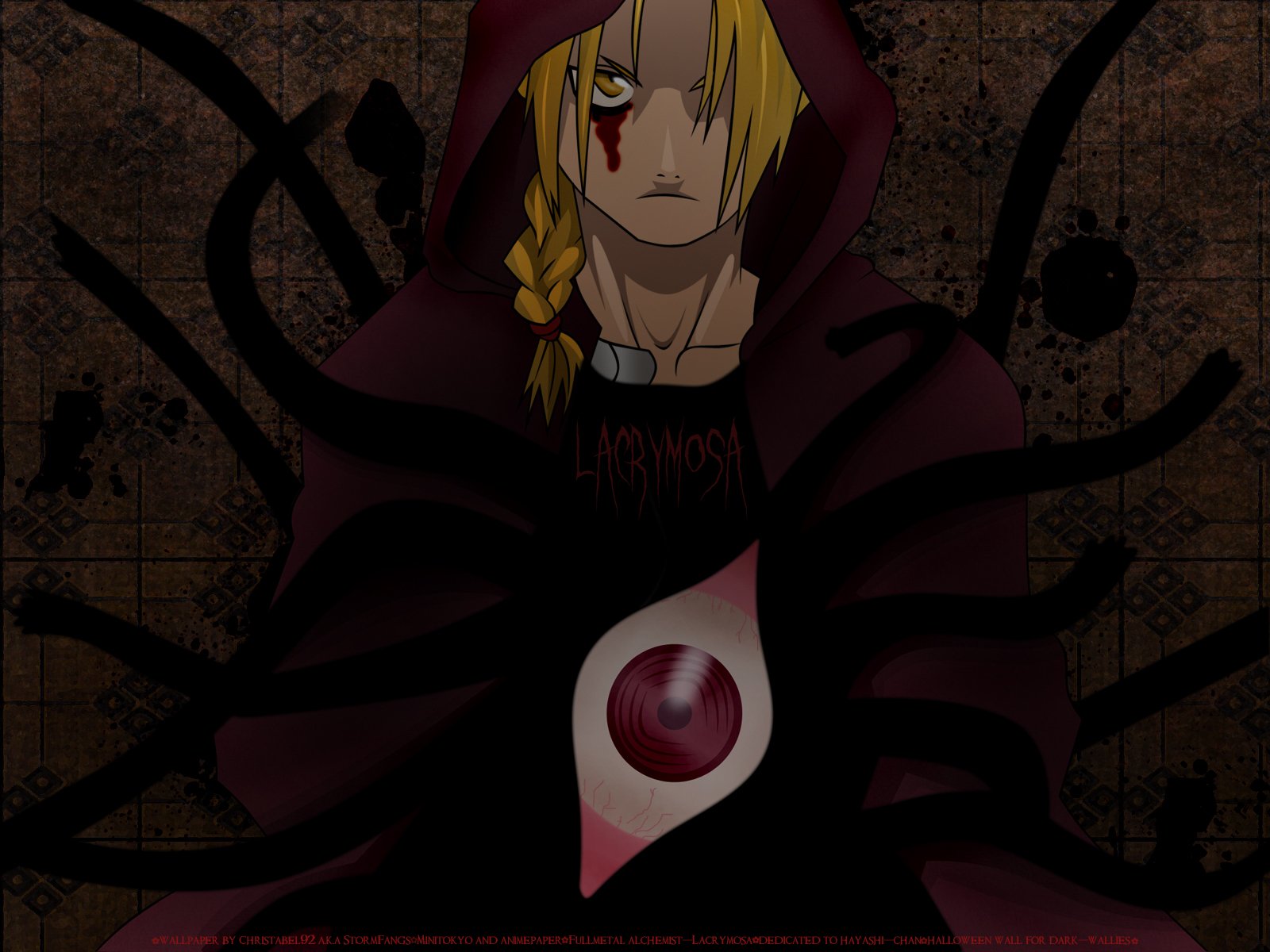 Edward Elric HD Wallpaper | Fullmetal Alchemist Art