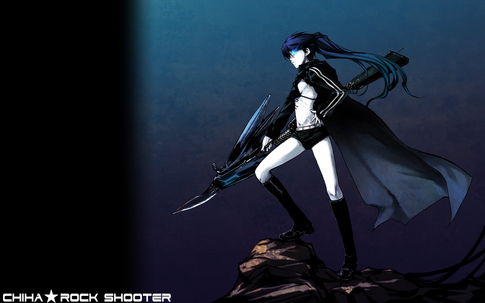 Download Anime Black Rock Shooter HD Wallpaper