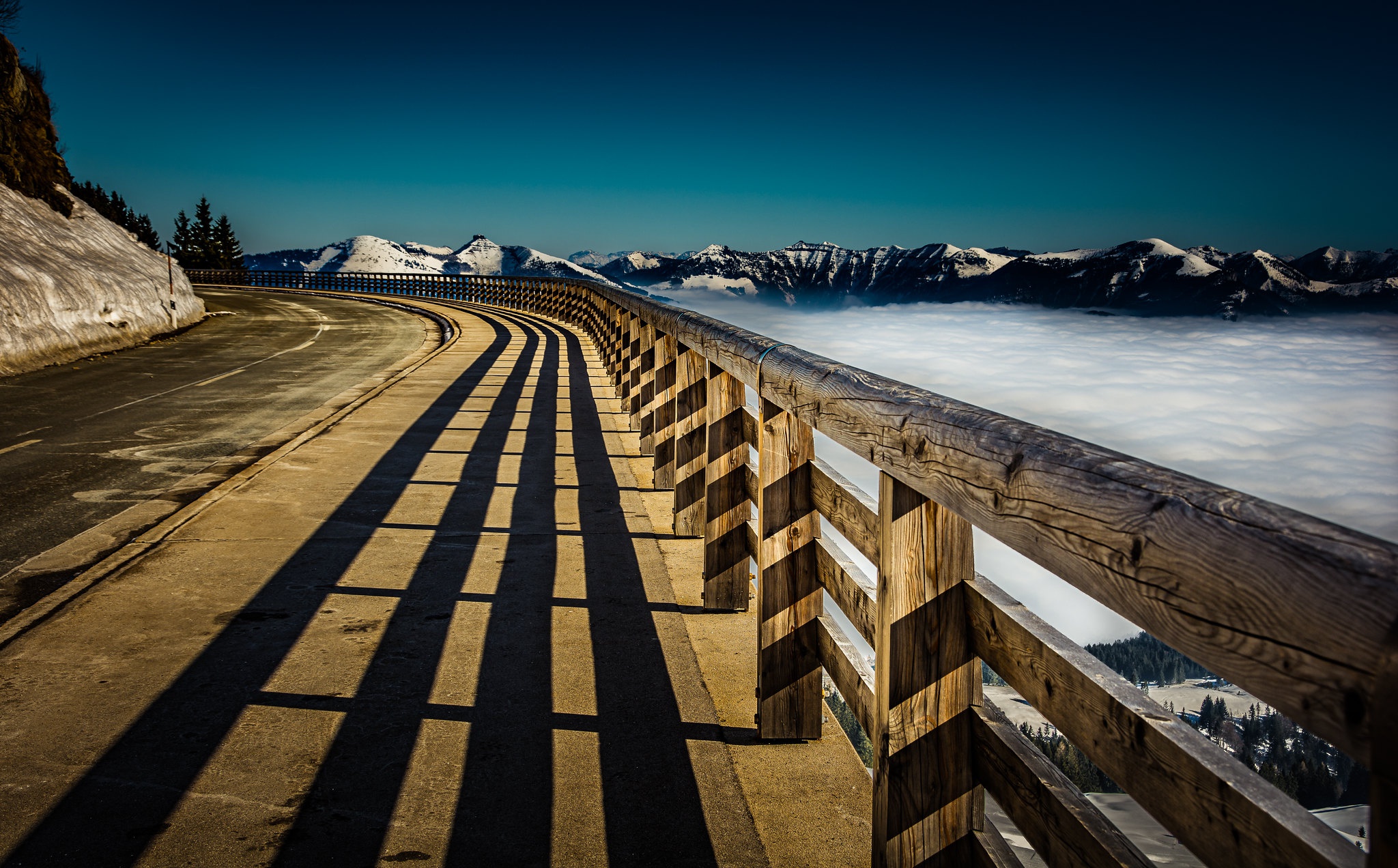 Download Mountain Germany Man Made Road HD Wallpaper