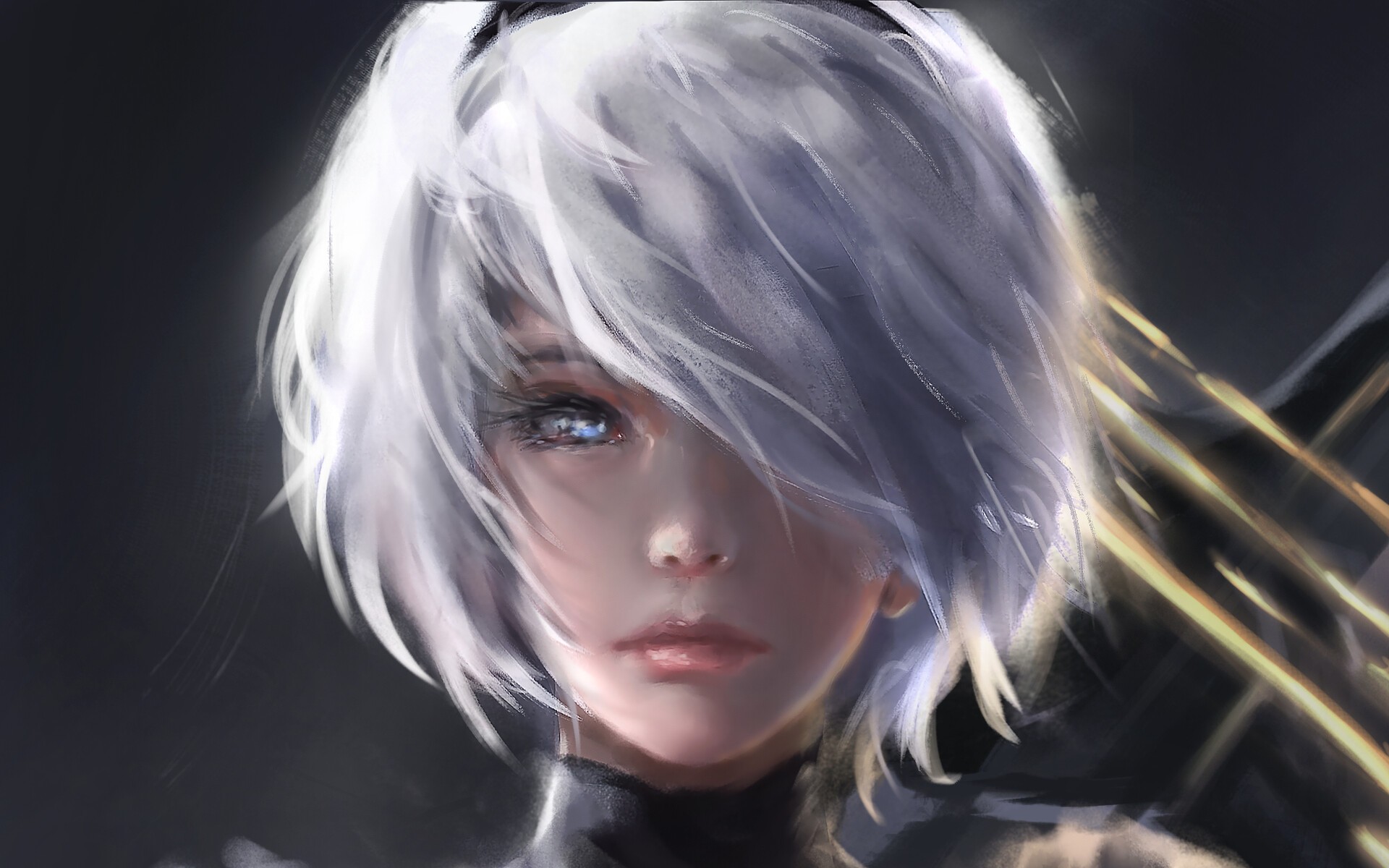 Download YoRHa No.2 Type B Video Game NieR: Automata HD Wallpaper by ...