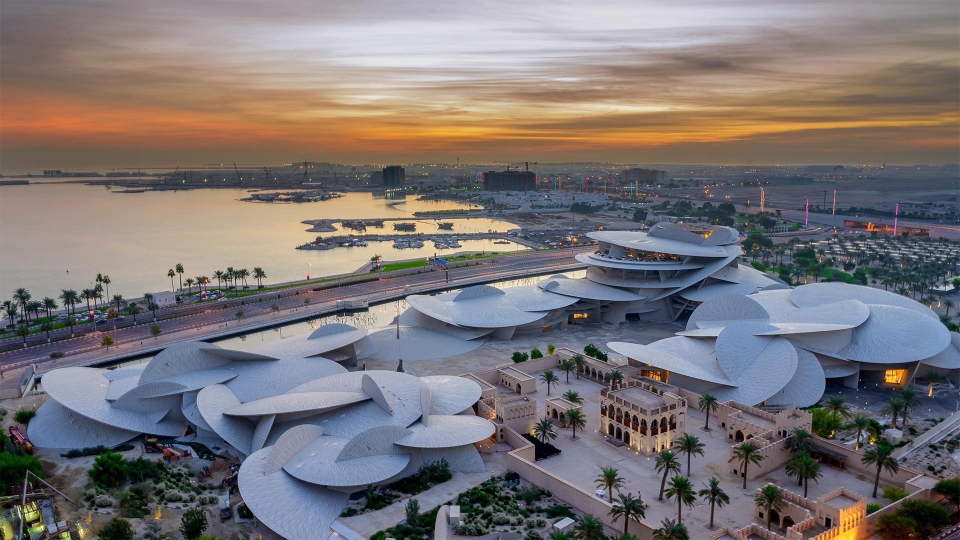 Download Qatar Doha Man Made Museum HD Wallpaper
