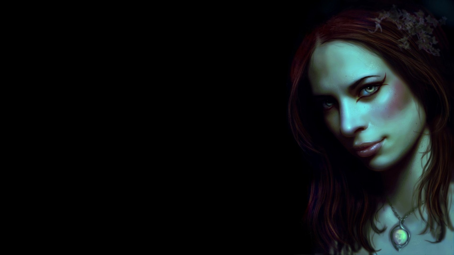 Enigmatic Fantasy Woman - HD Wallpaper