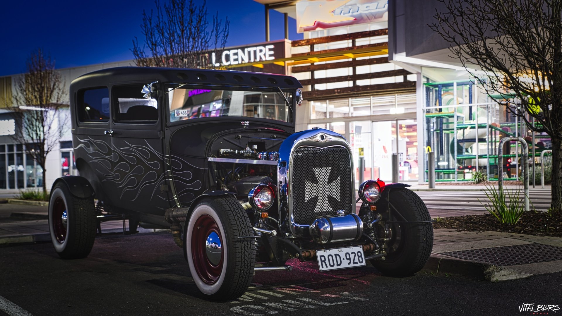 Download Classic Car Vehicle Hot Rod 4k Ultra HD Wallpaper