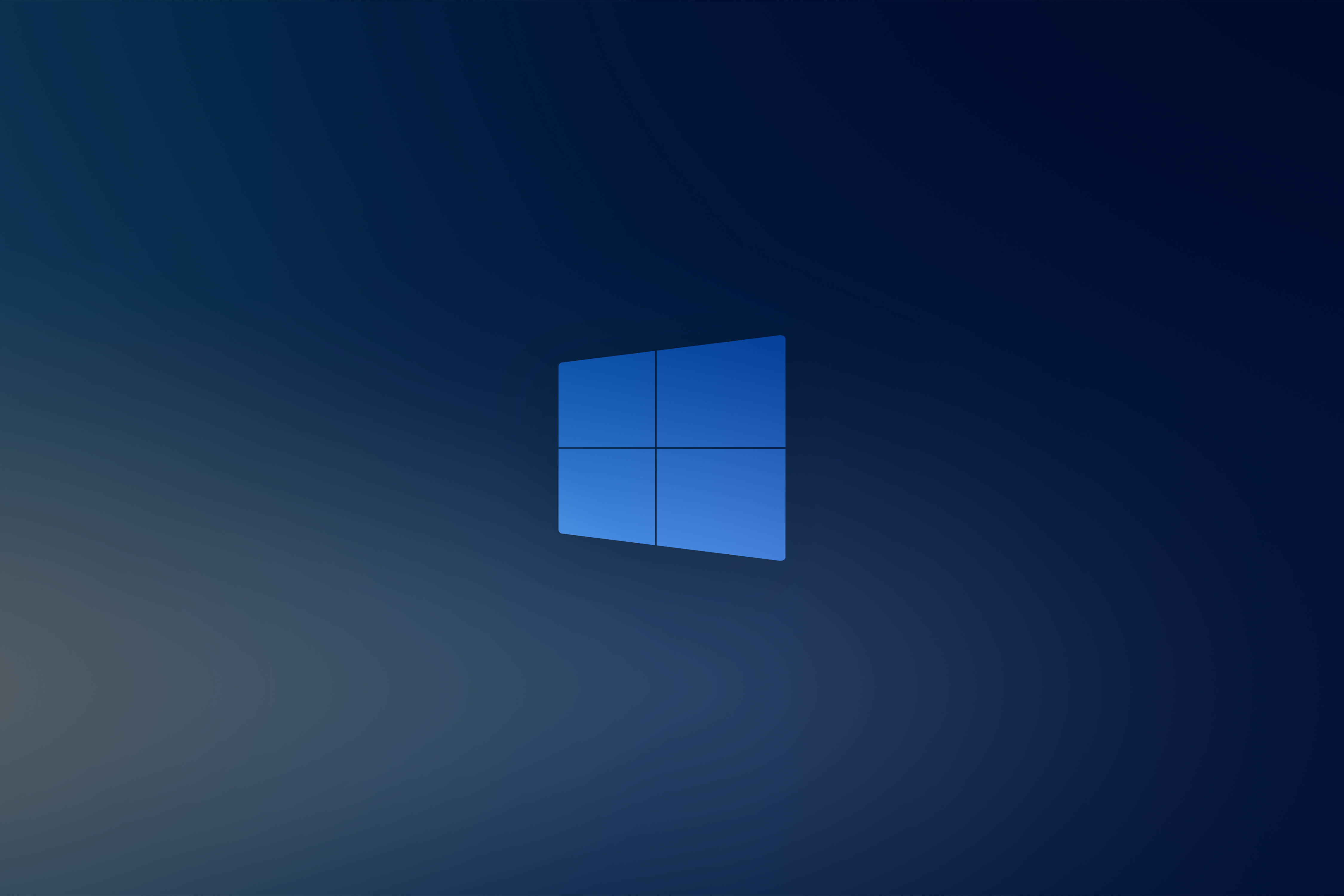 Download Blue Logo Microsoft Technology Windows 10X 4k Ultra HD Wallpaper
