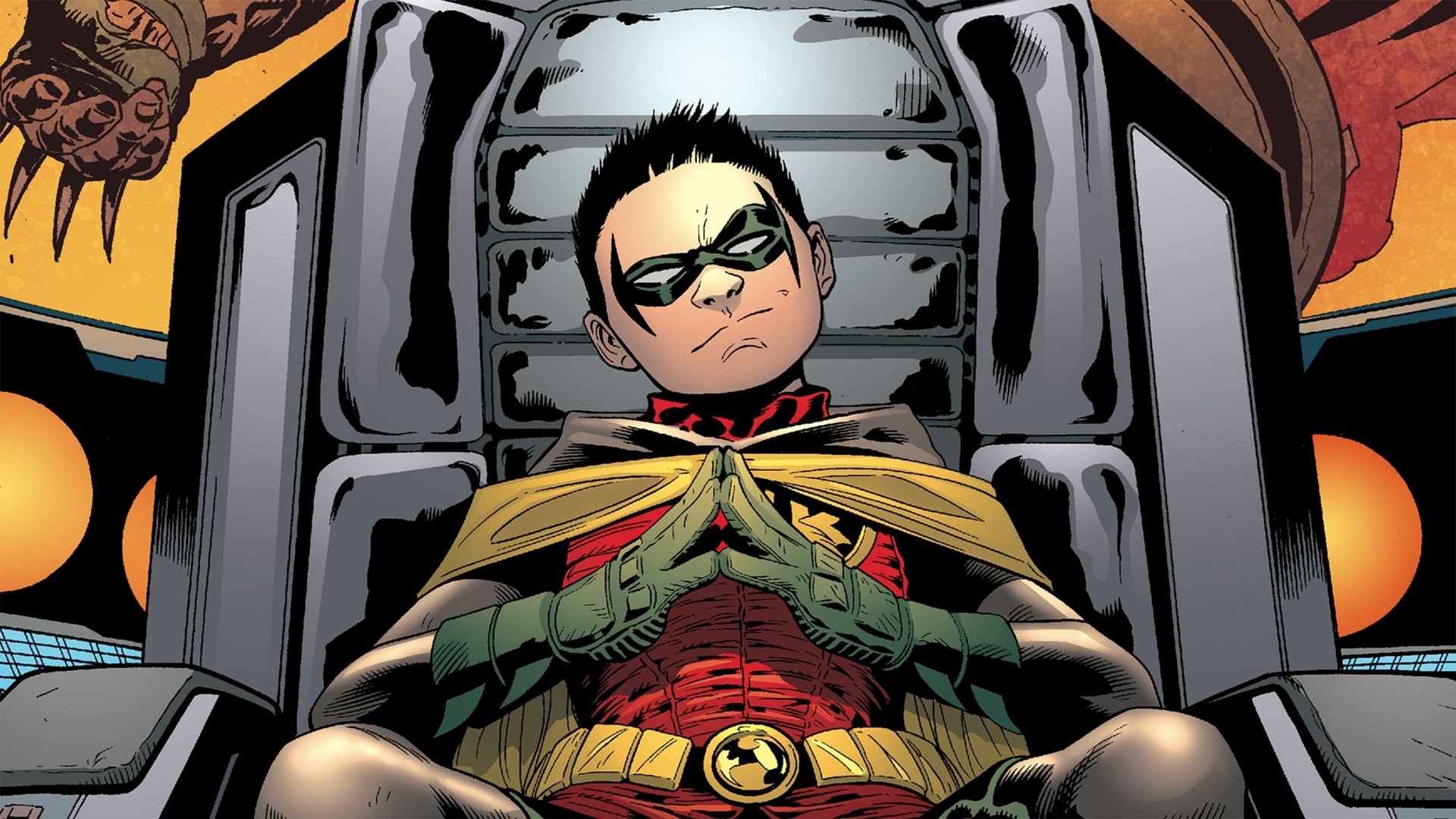 Download Black Hair DC Comics Robin (DC Comics) Damian Wayne Comic 4k ...