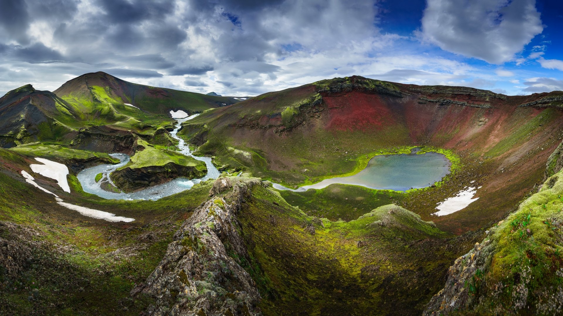 Iceland Riverland 4K Ultra HD Wallpaper — Highland Nature Vista