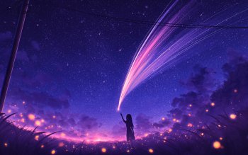 Anime Night Pfp by Elizabeth Miloecute