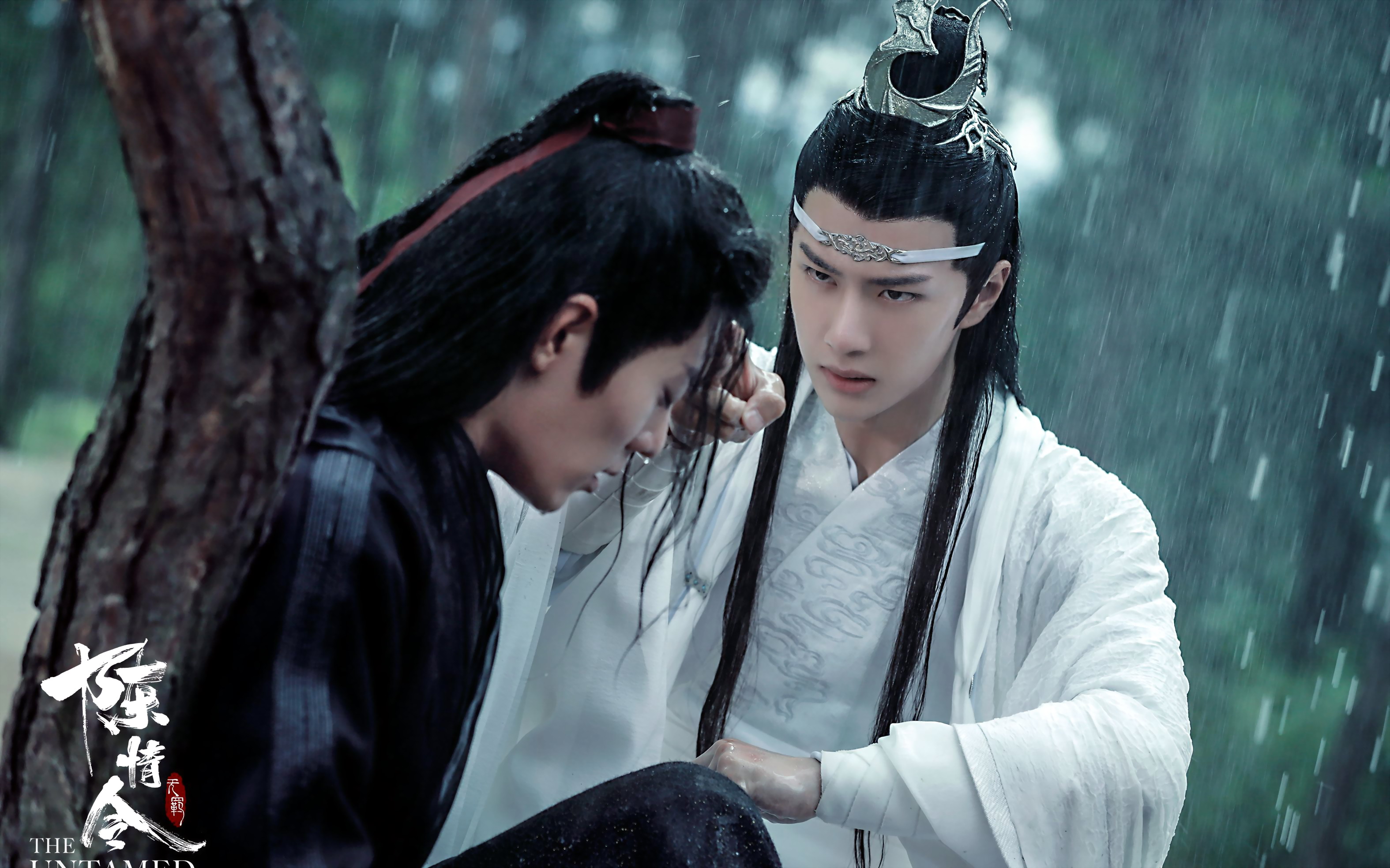 Download Xiao Zhan Wei Wuxian Wang Yibo Lan Wangji Lan Zhan TV Show The Untamed HD Wallpaper