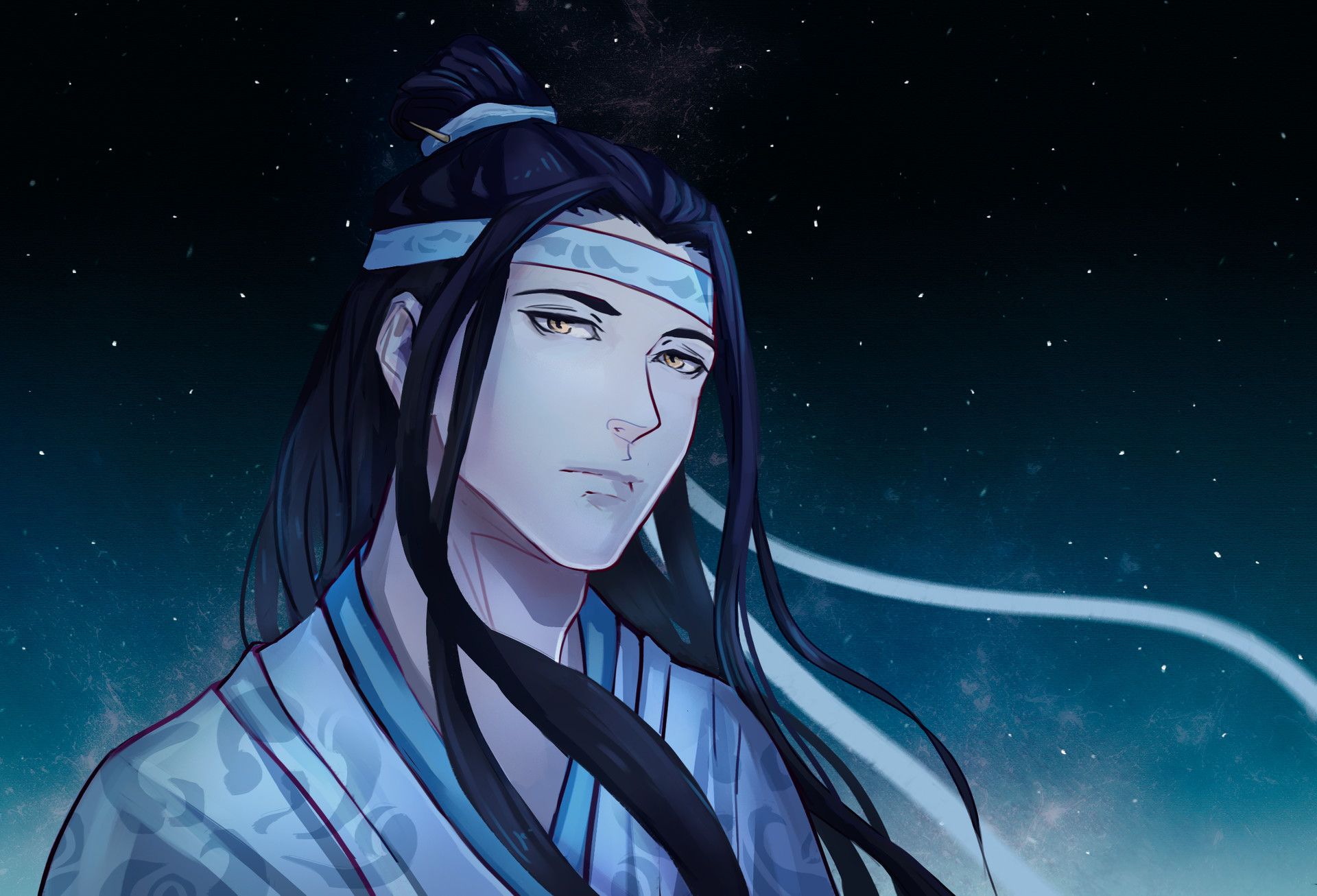 Download Lan Zhan Lan Wangji Anime Mo Dao Zu Shi HD Wallpaper