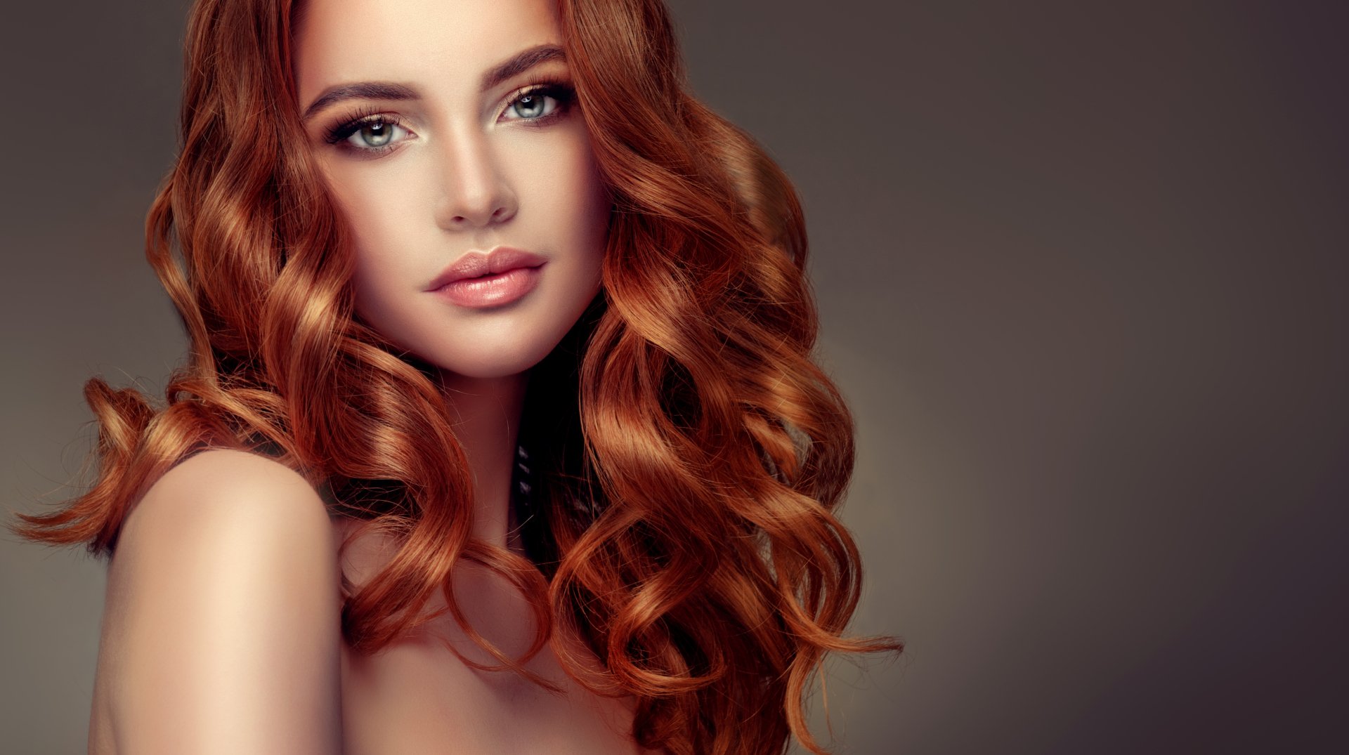 Download Curl Redhead Portrait Hair Woman Model 4k Ultra HD Wallpaper ...