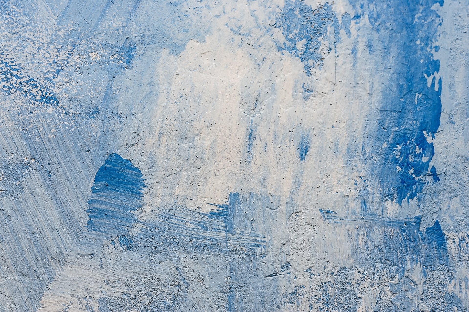 Abstract Blue Texture: HD Painted Wall Art