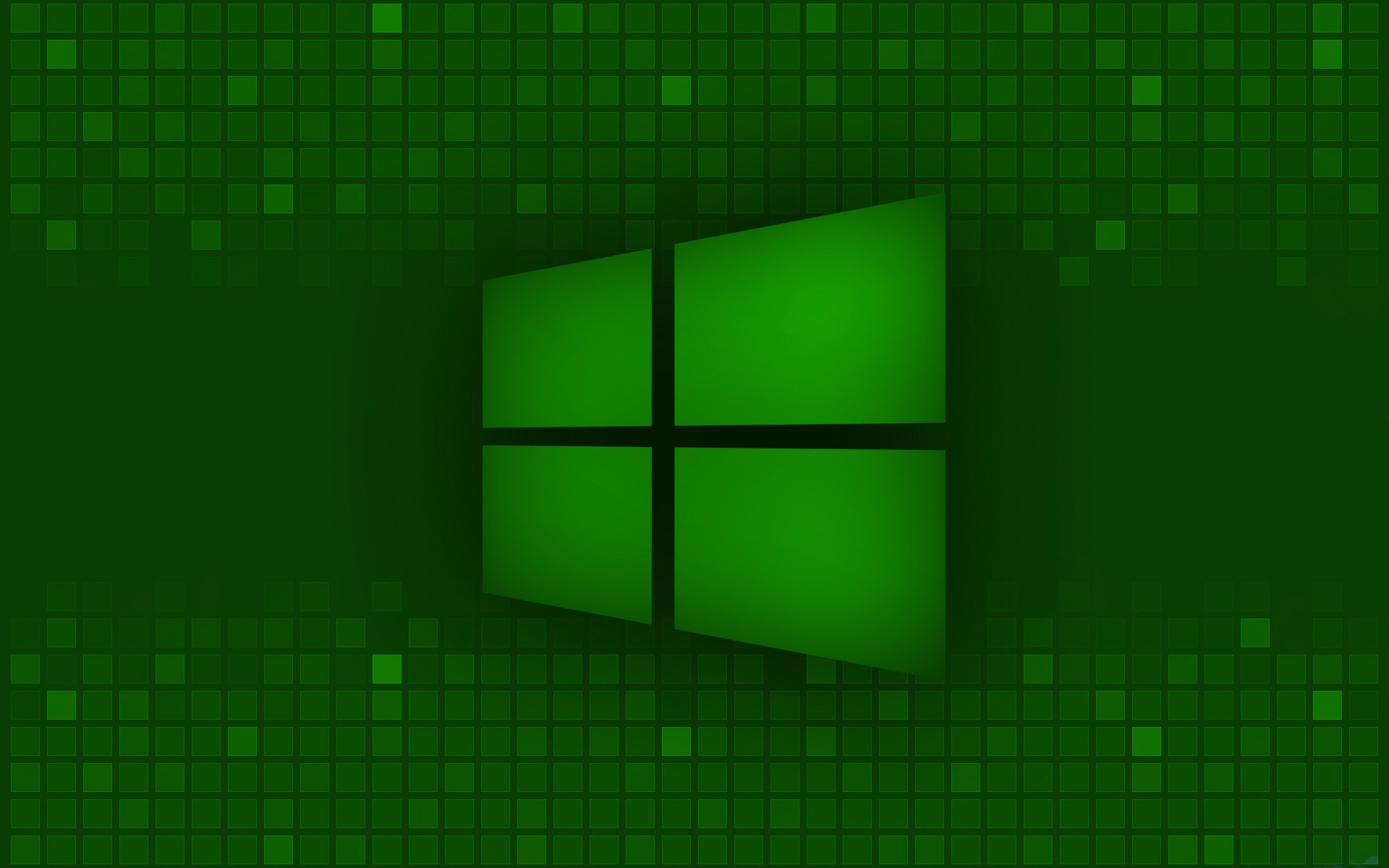 Download Green Logo Technology Windows HD Wallpaper