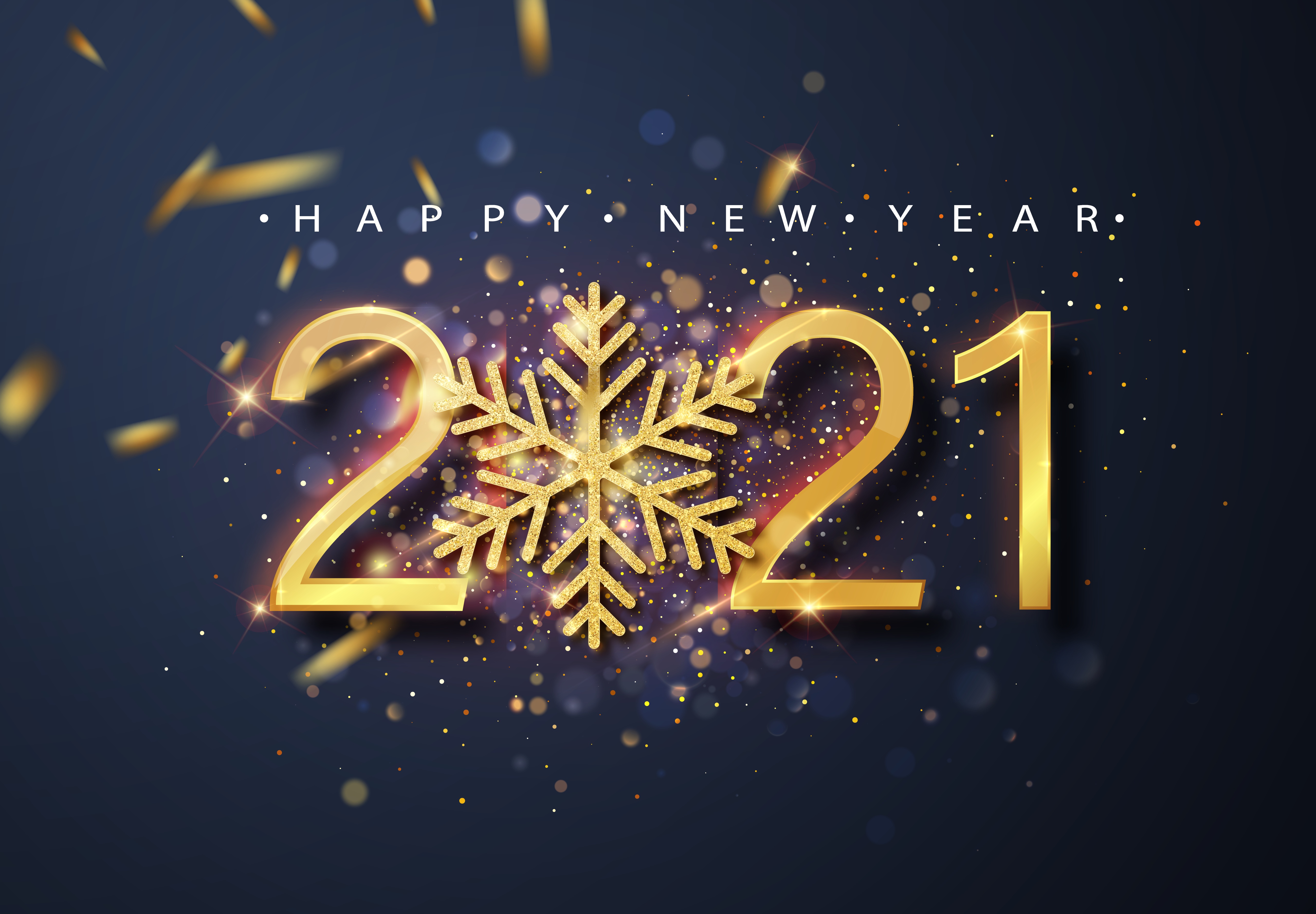 Download Happy New Year Holiday New Year 2021 4k Ultra Hd Wallpaper